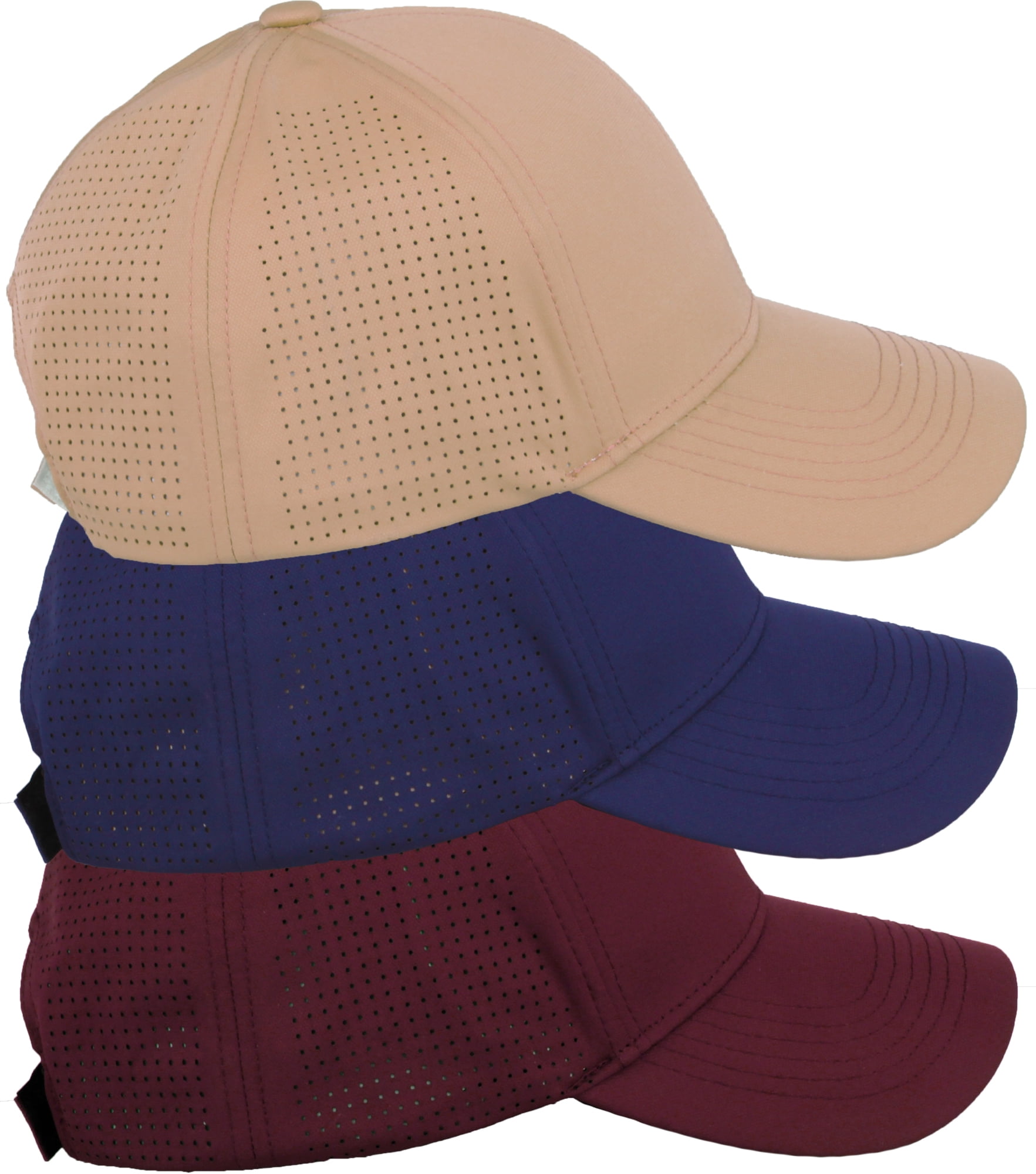 Daxton Air Cool Tech Hat Ventilated Micro Holes Structured High Profile ...