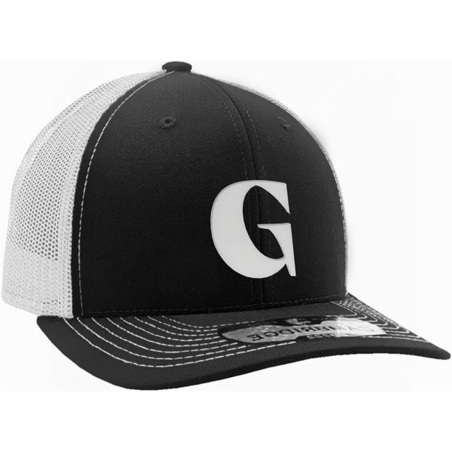 Daxton Baseball Trucker Hat 3D Capital Alphabet Letters Structured Mid ...
