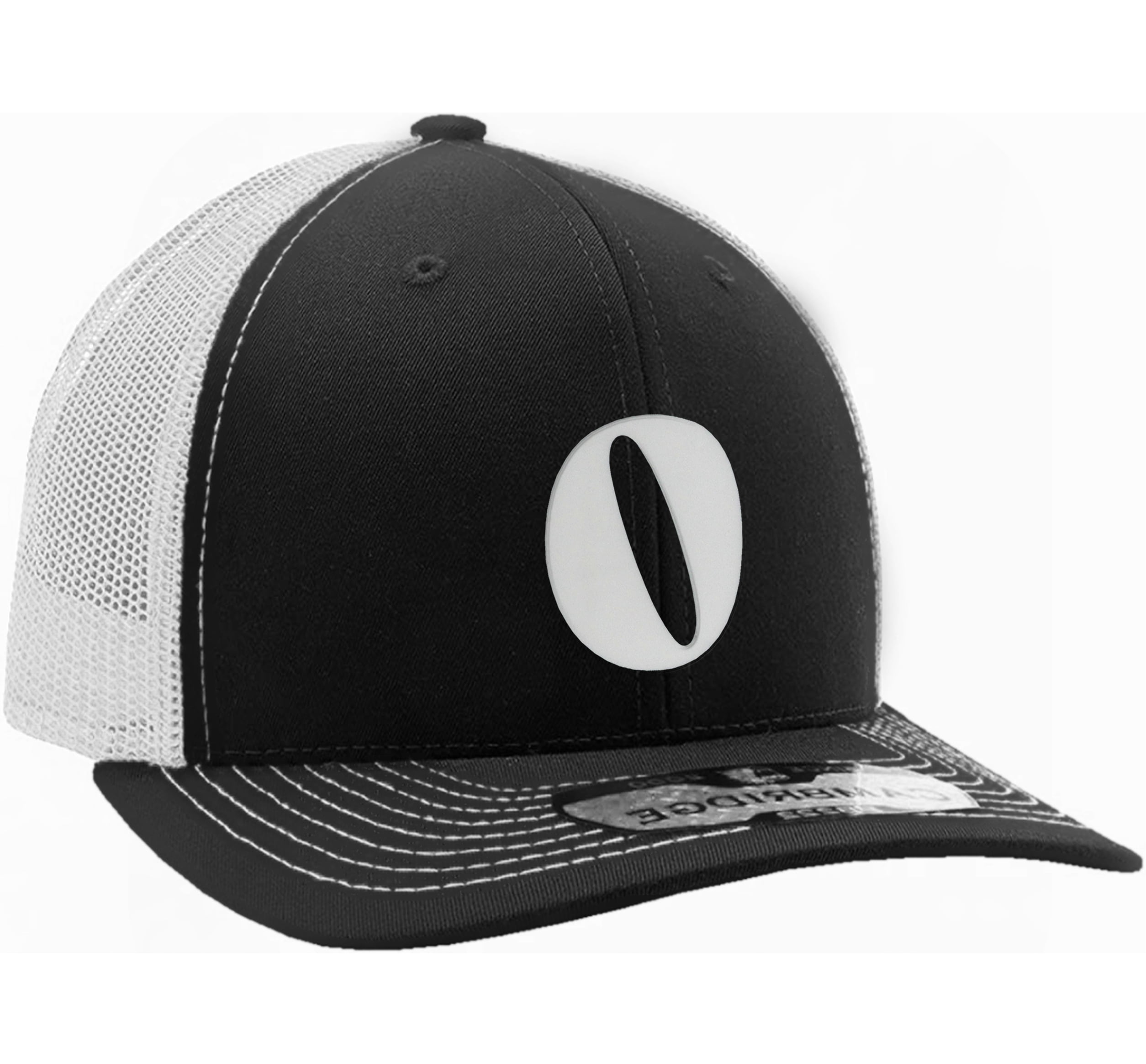 Daxton Baseball Trucker Hat 3D Capital Alphabet Letters Structured Mid ...