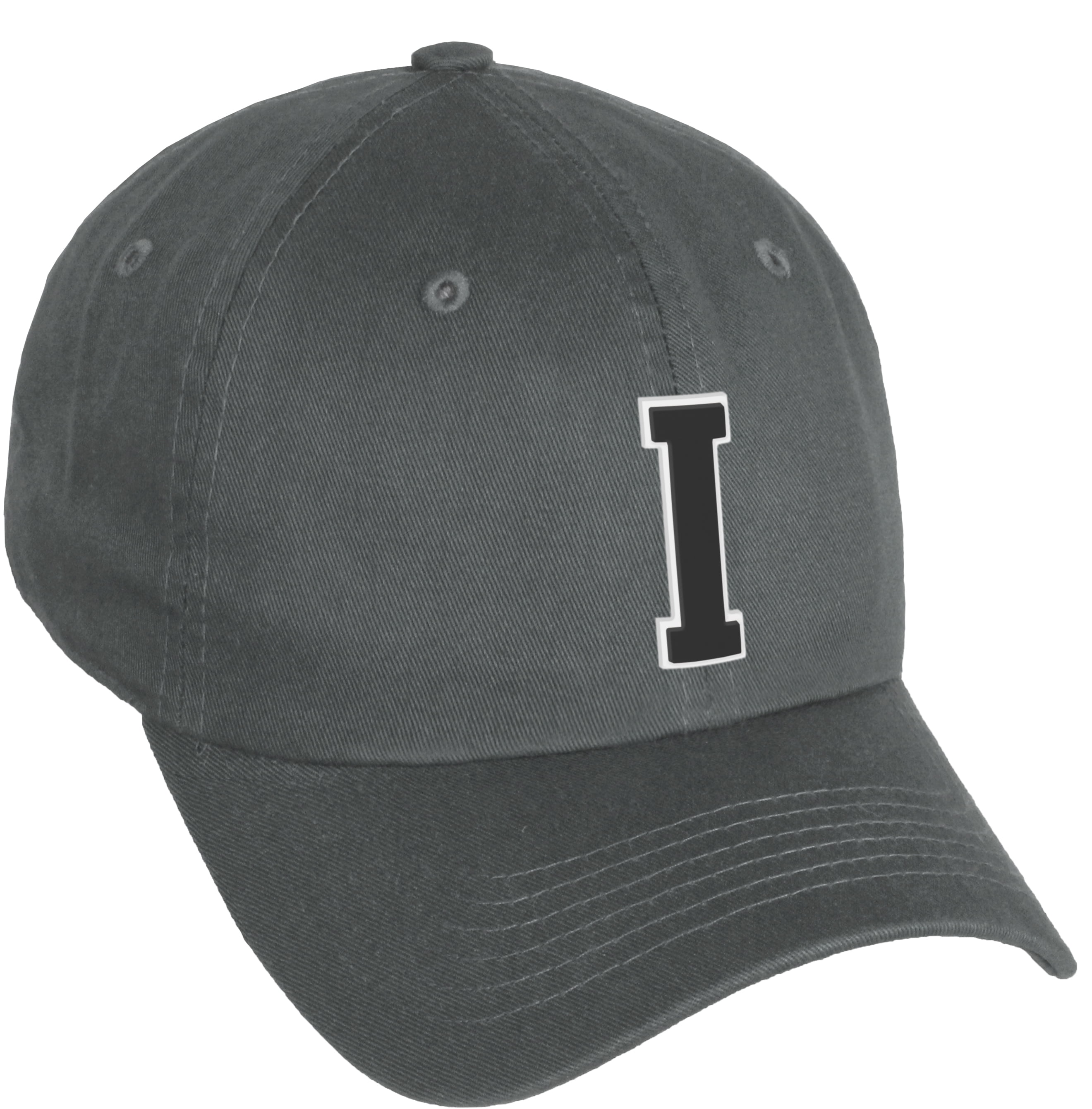 Daxton Classic 3D Varsity White Black Initial A to Z Letters Baseball ...