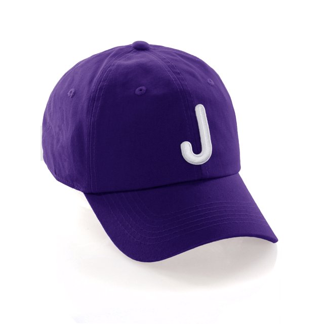 Daxton Classic Baseball Dad Hat Embroidered Initial Letters Cap ...