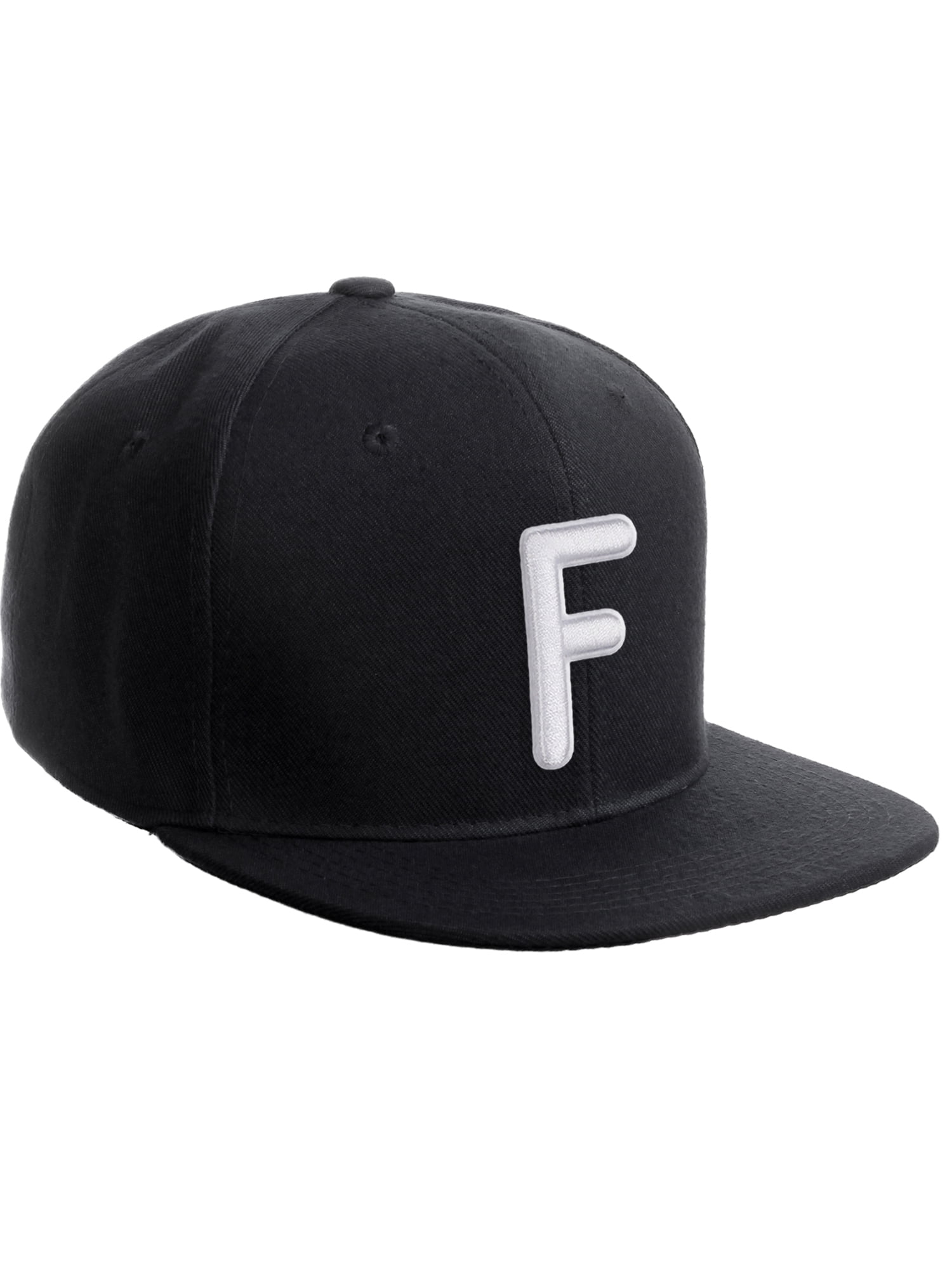 Daxton Classic Snapback 3D Alphabet A to Z Numbers Embroidered Initials ...