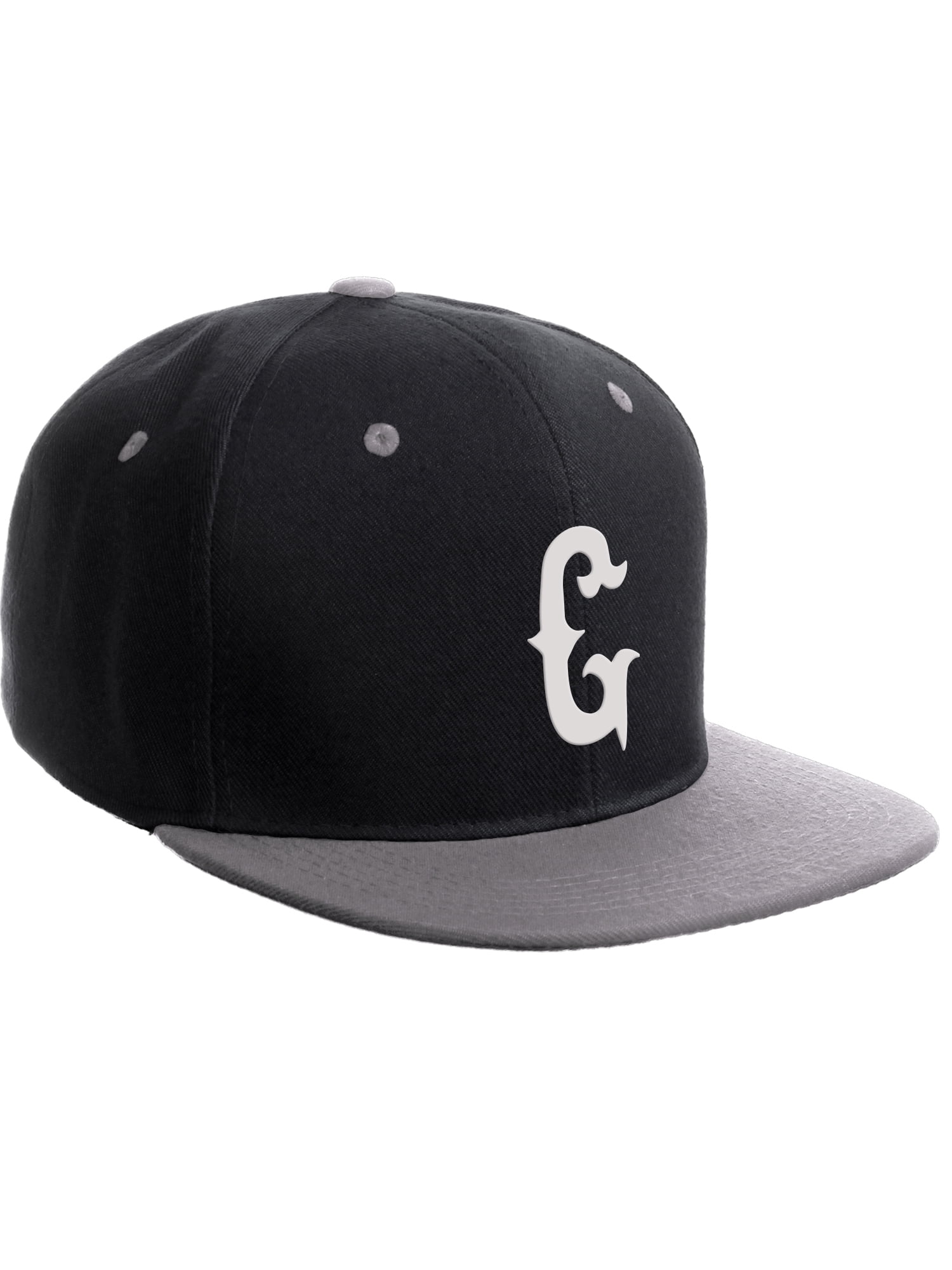 Daxton Classic Snapback Flat Bill Visor Vintage Custom Number Letter ...