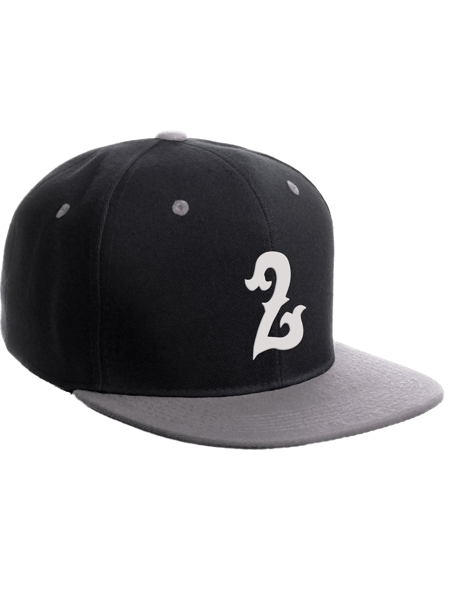 Daxton Classic Snapback Flat Bill Visor Vintage Custom Number Letter ...