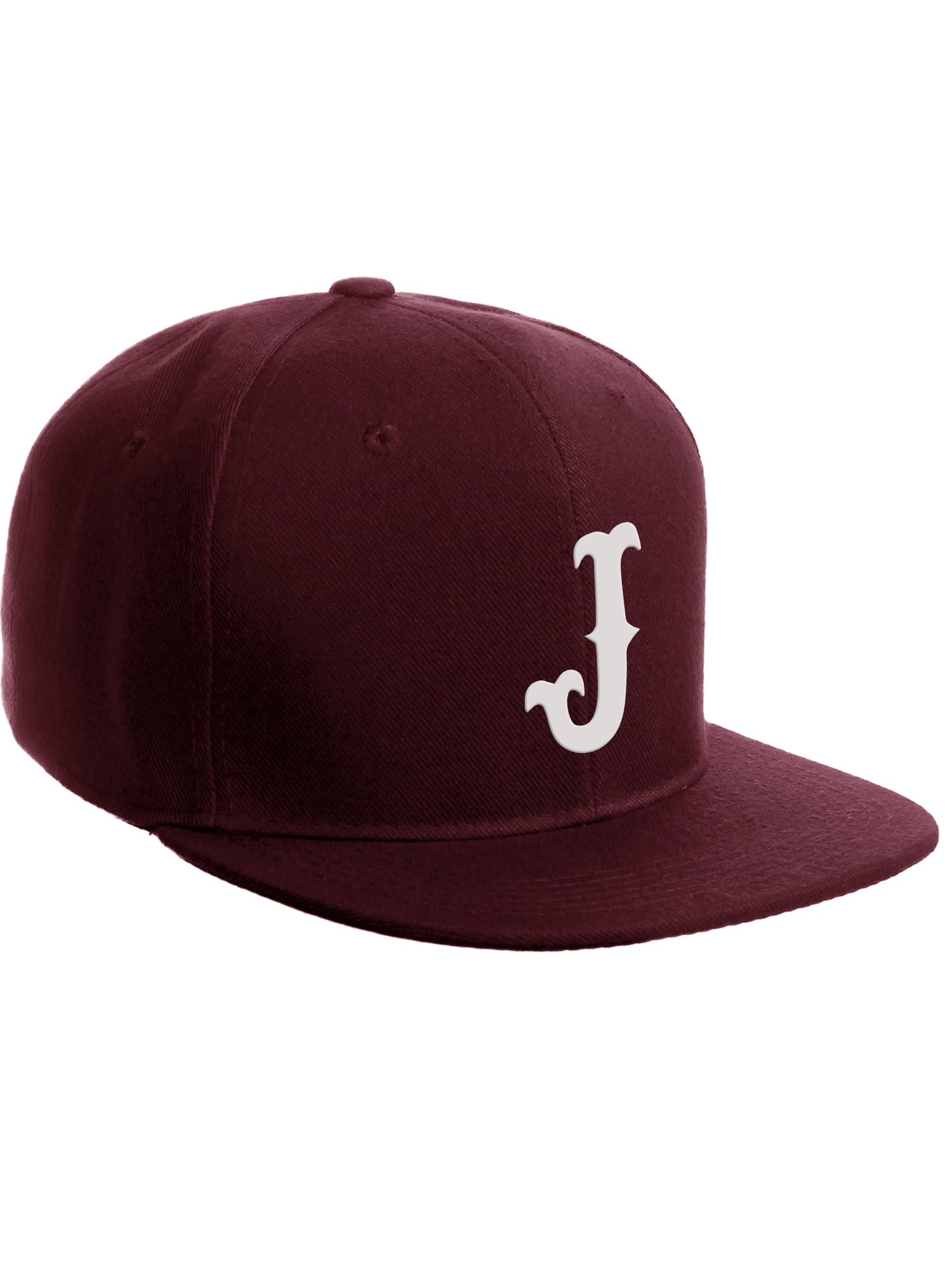 Daxton Classic Snapback Flat Bill Visor Vintage Custom Number Letter ...