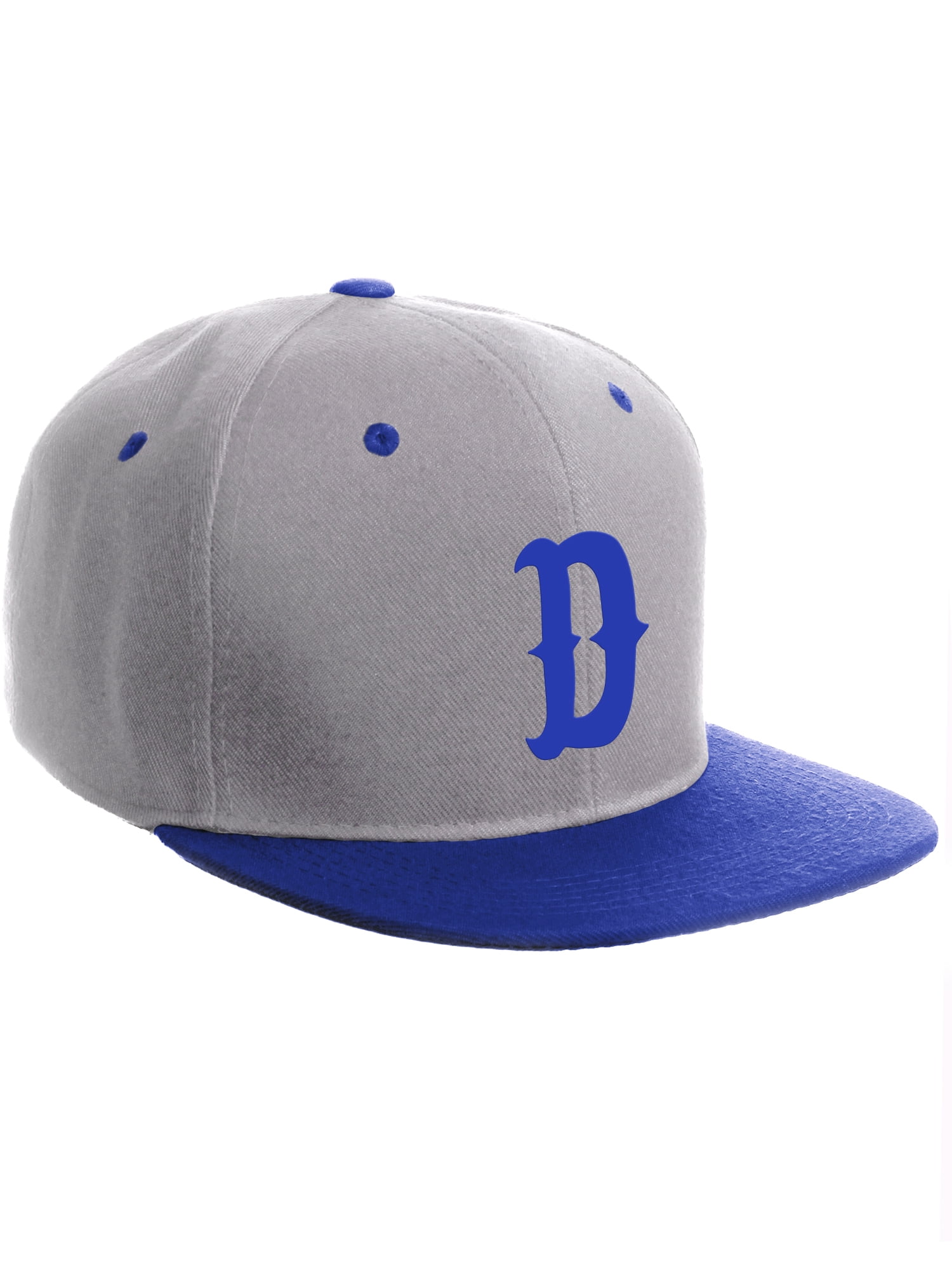 Daxton Classic Snapback Flat Bill Visor Vintage Custom Number Letter ...