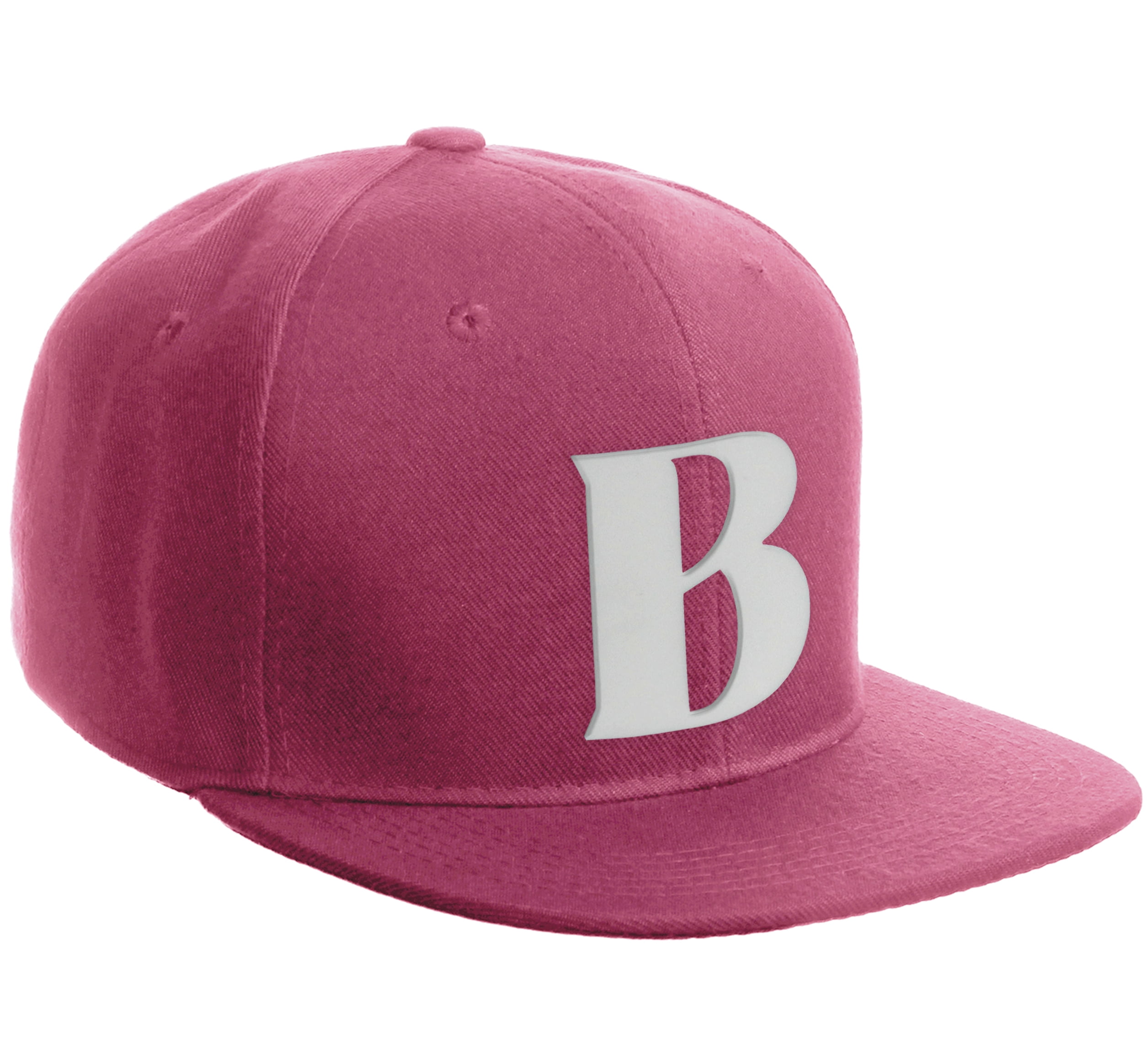 Daxton Classic Snapback Hat 3D Capital Alphabet Letters Flat Bill Visor ...