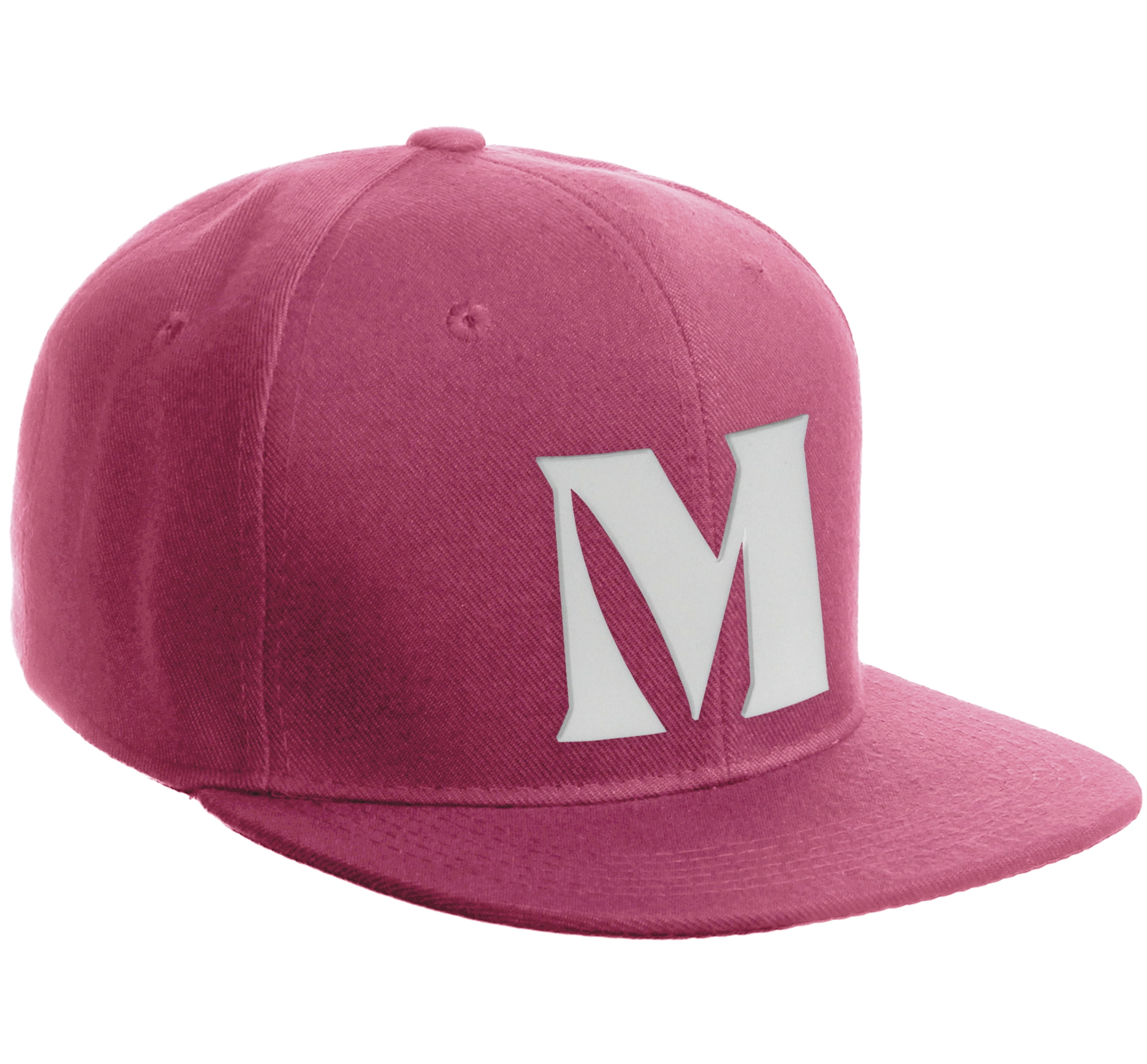 Daxton Classic Snapback Hat 3D Capital Alphabet Letters Flat Bill Visor ...