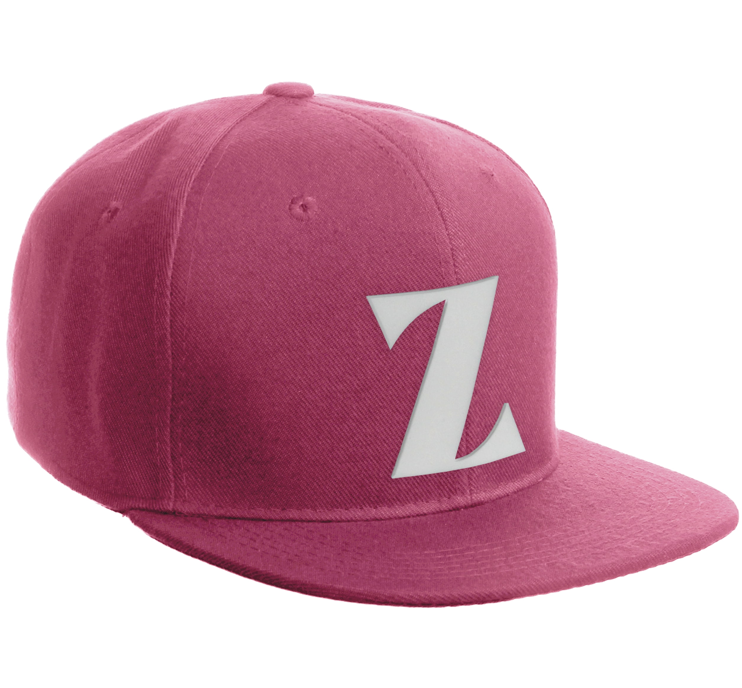 Daxton Classic Snapback Hat 3D Capital Alphabet Letters Flat Bill Visor ...