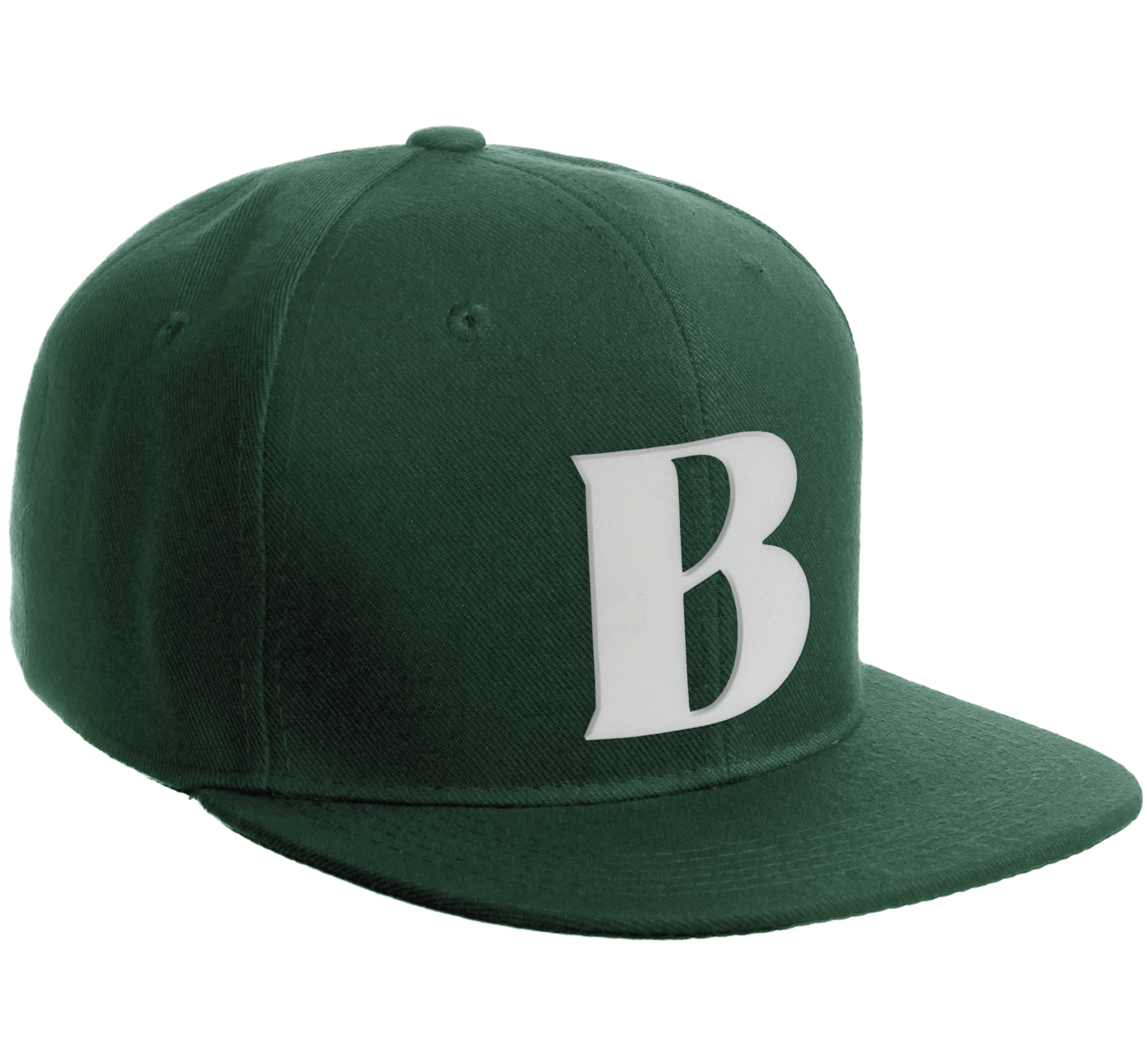 Daxton Classic Snapback Hat 3D Capital Alphabet Letters Flat Bill Visor ...