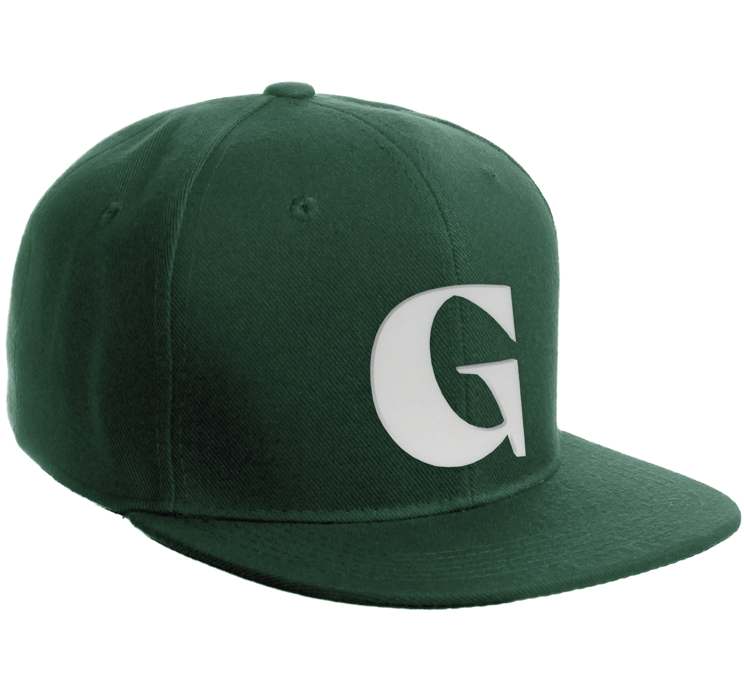 Daxton Classic Snapback Hat 3D Capital Alphabet Letters Flat Bill Visor ...