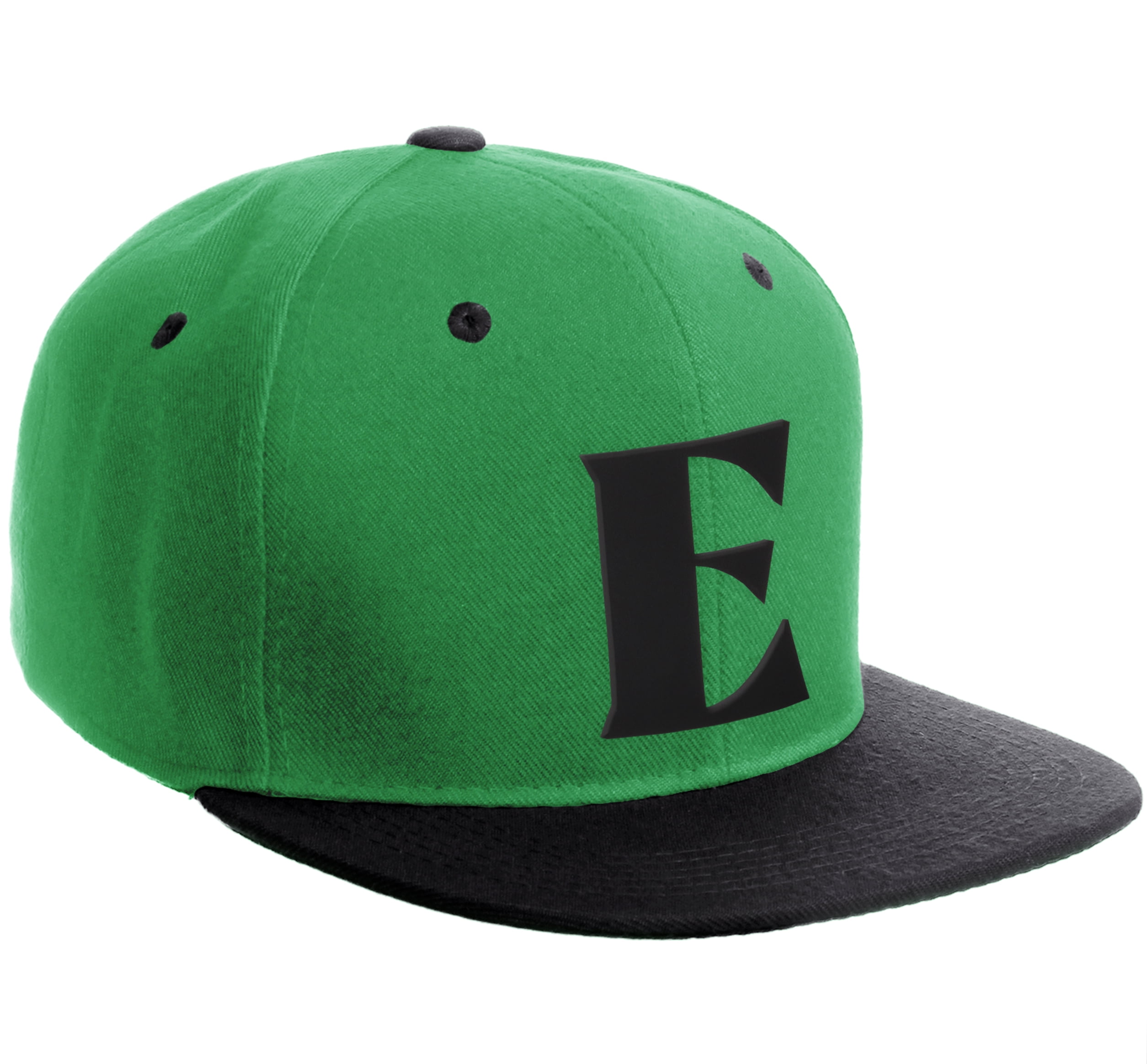 Daxton Classic Snapback Hat 3D Capital Alphabet Letters Flat Bill Visor ...