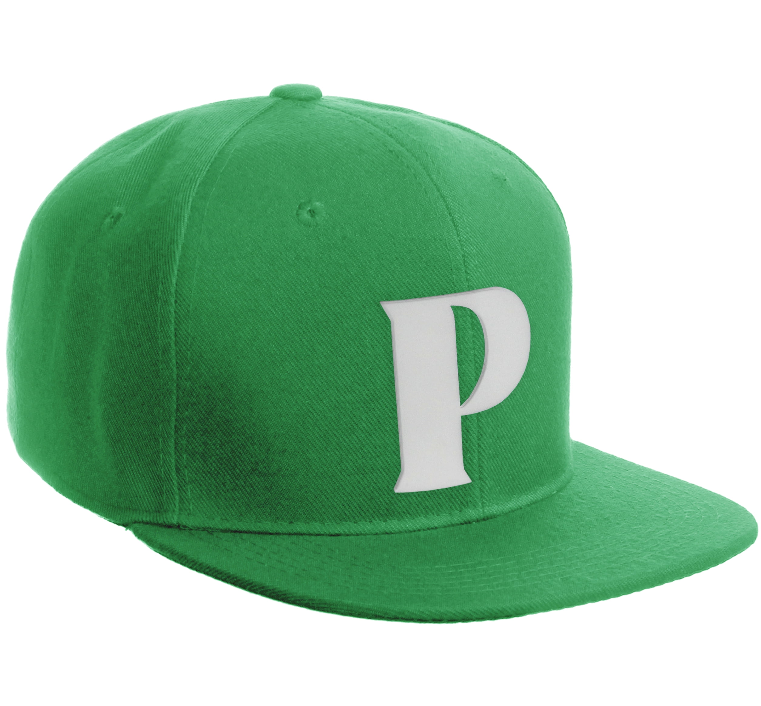 Daxton Classic Snapback Hat 3D Capital Alphabet Letters Flat Bill Visor ...