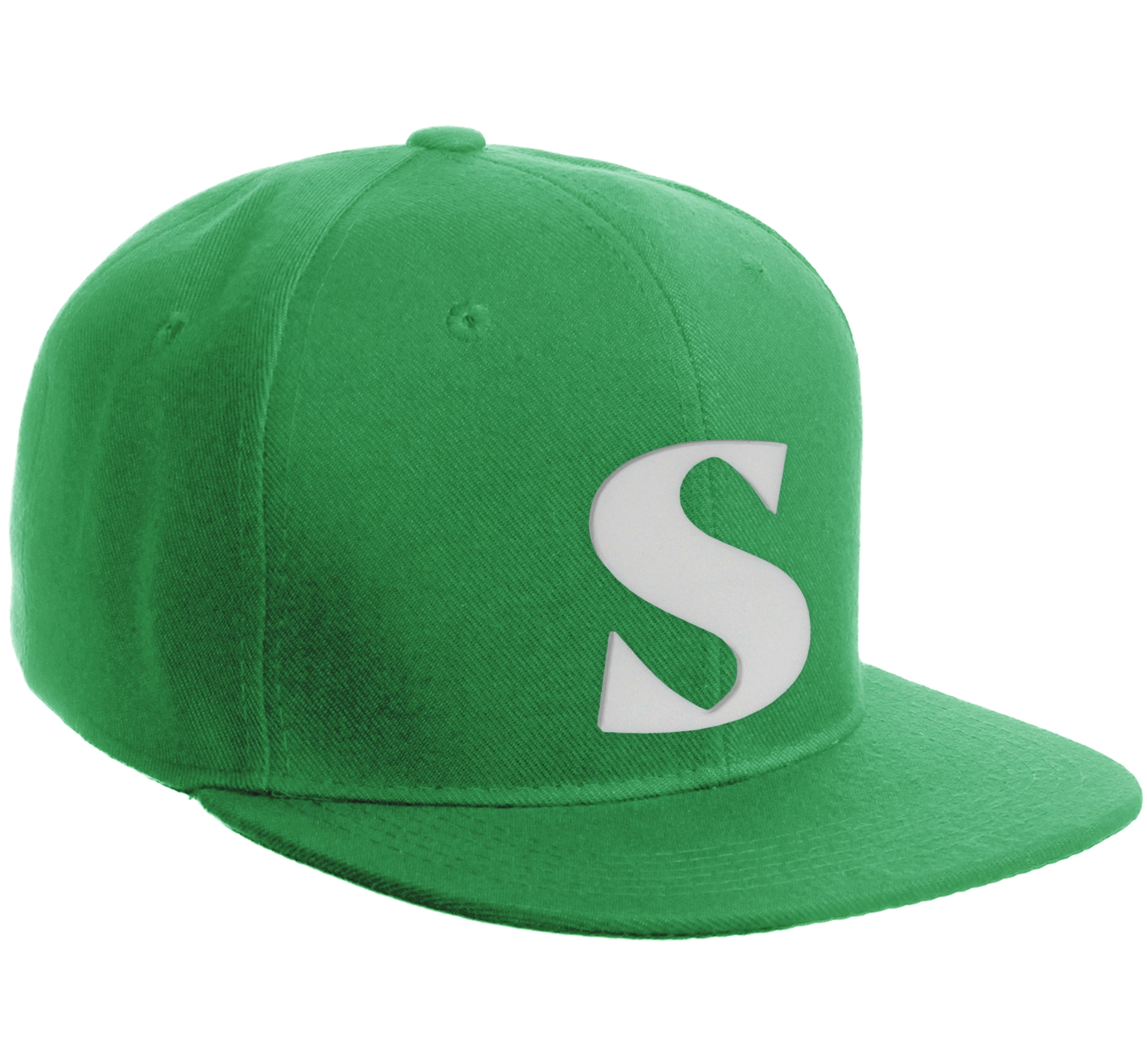 Daxton Classic Snapback Hat 3D Capital Alphabet Letters Flat Bill Visor ...