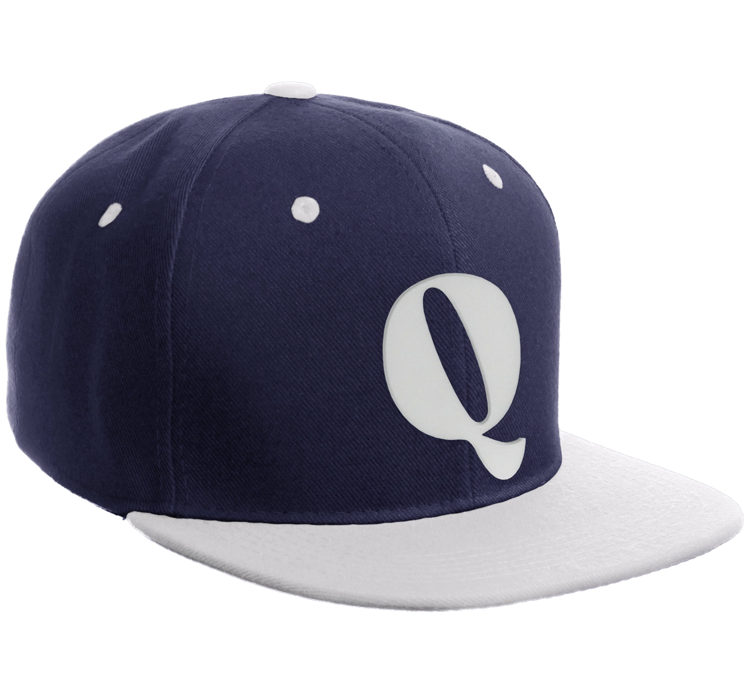 Daxton Classic Snapback Hat 3D Capital Alphabet Letters Flat Bill Visor ...