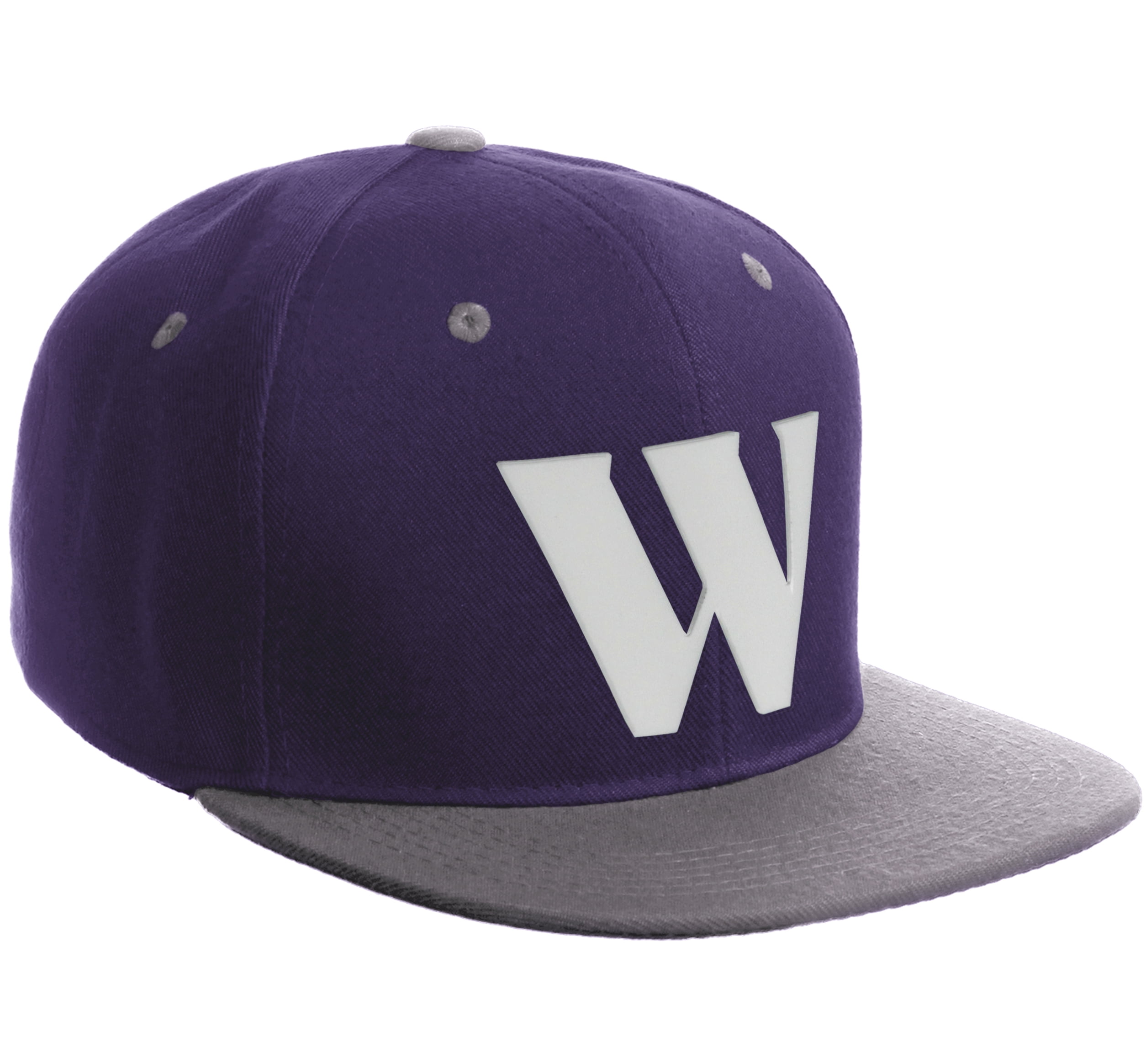 Daxton Classic Snapback Hat 3D Capital Alphabet Letters Flat Bill Visor ...