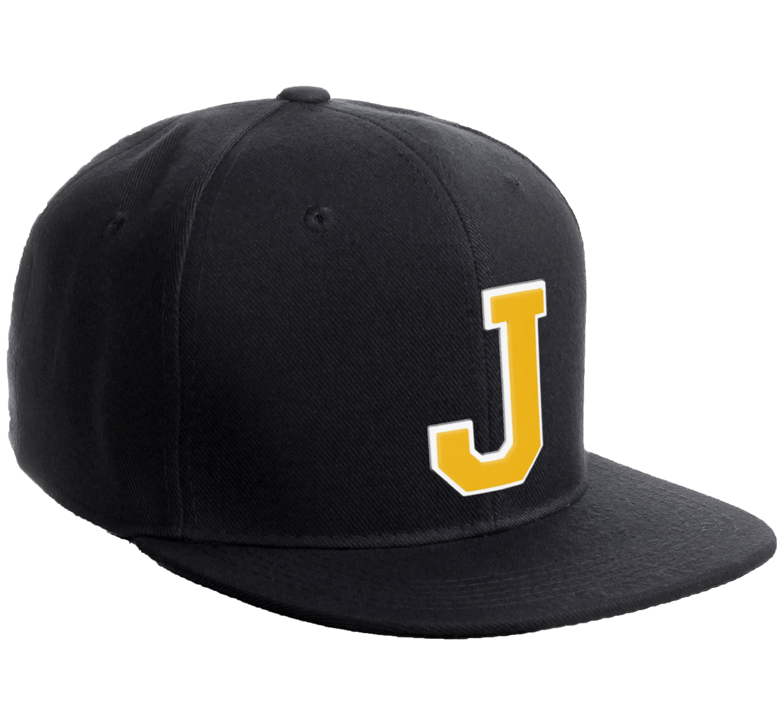 Daxton Classic Snapback Hat Custom A to Z Initial Varsity Letters ...