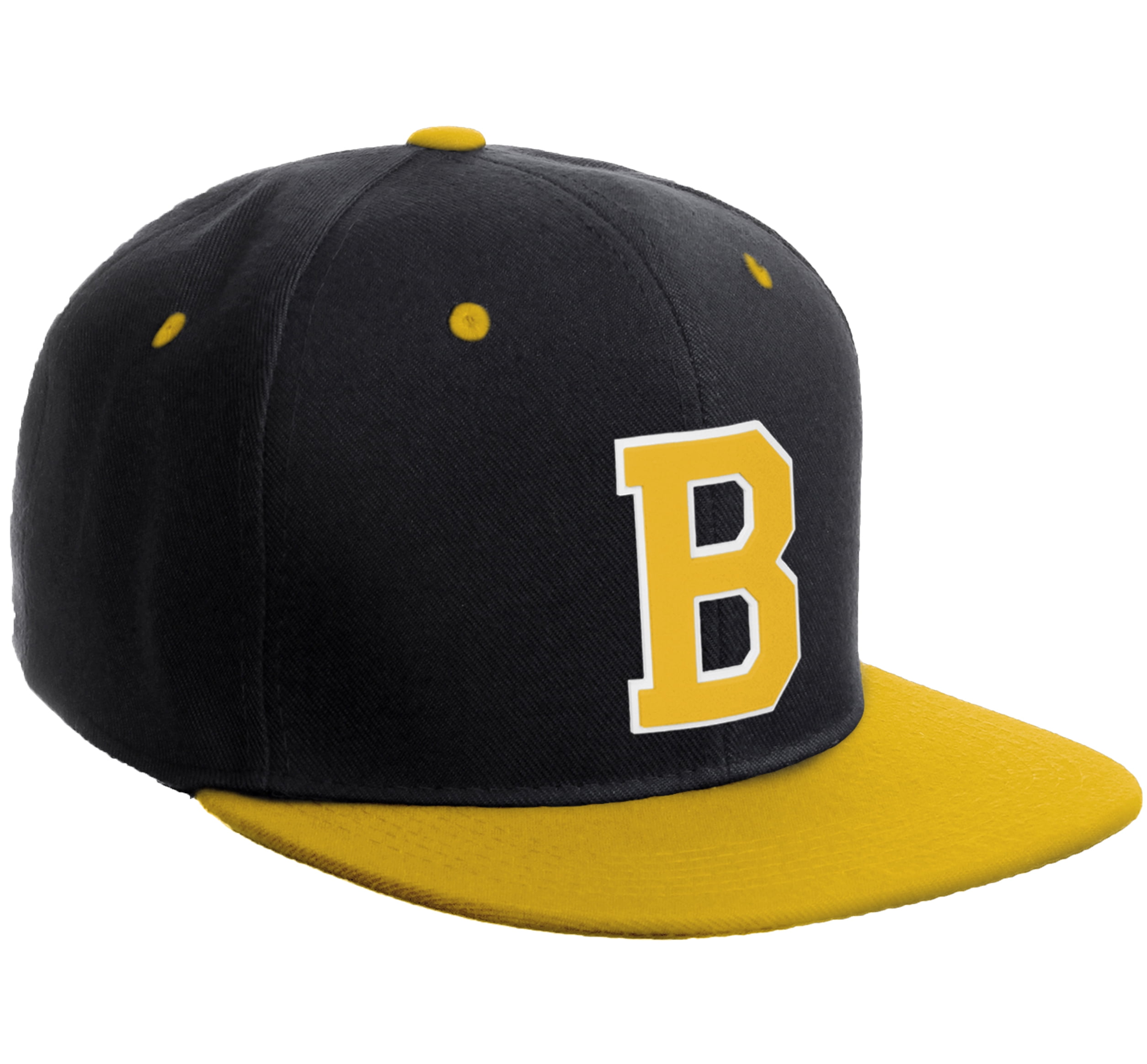 Daxton Classic Snapback Hat Custom A to Z Initial Varsity Letters ...