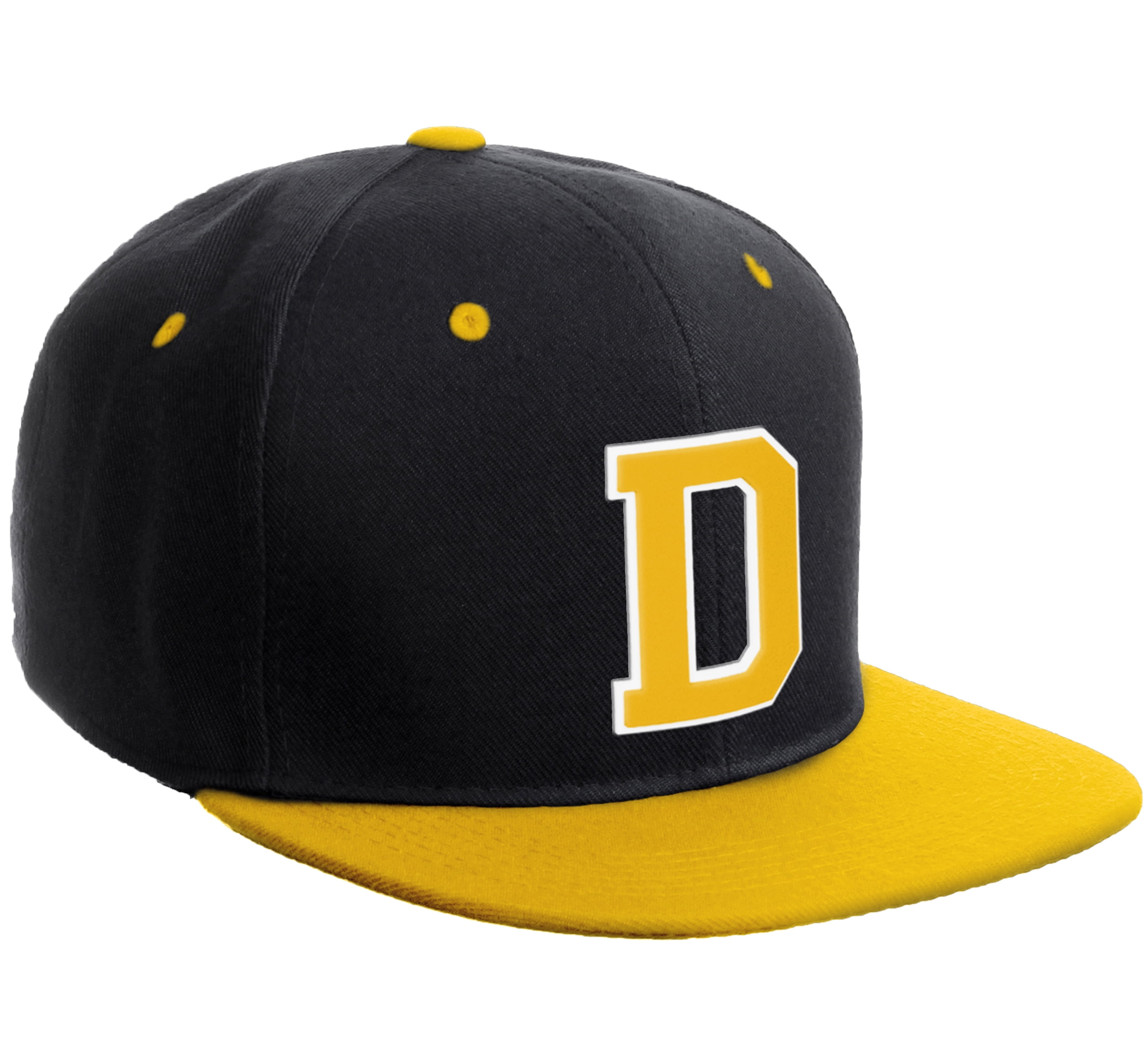 Daxton Classic Snapback Hat Custom A to Z Initial Varsity Letters ...