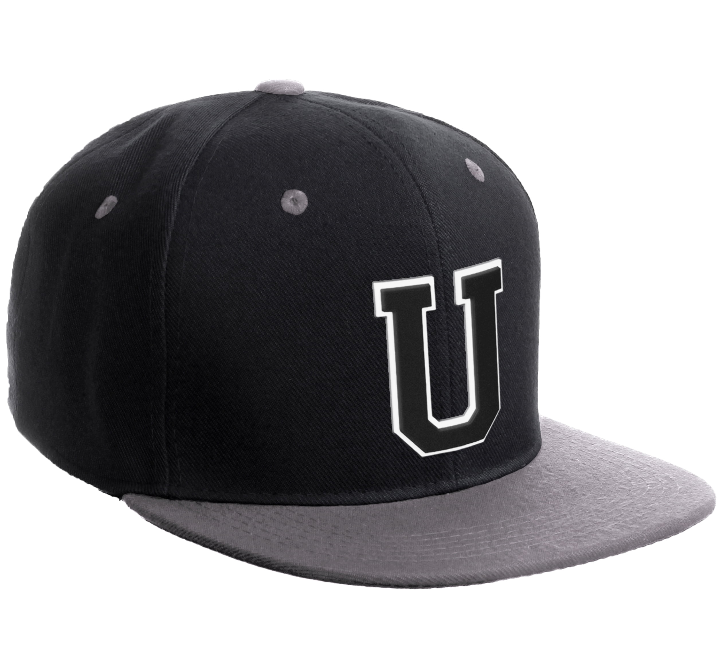 Daxton Classic Snapback Hat Custom A to Z Initial Varsity Letters ...
