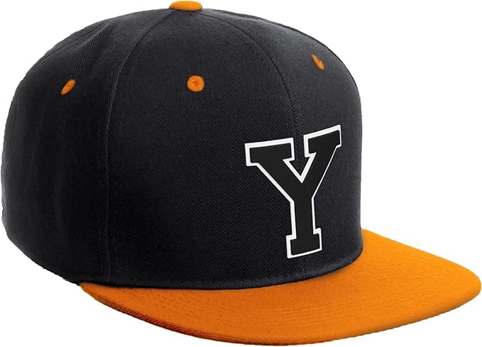 Daxton Classic Snapback Hat Custom A to Z Initial Varsity Letters ...