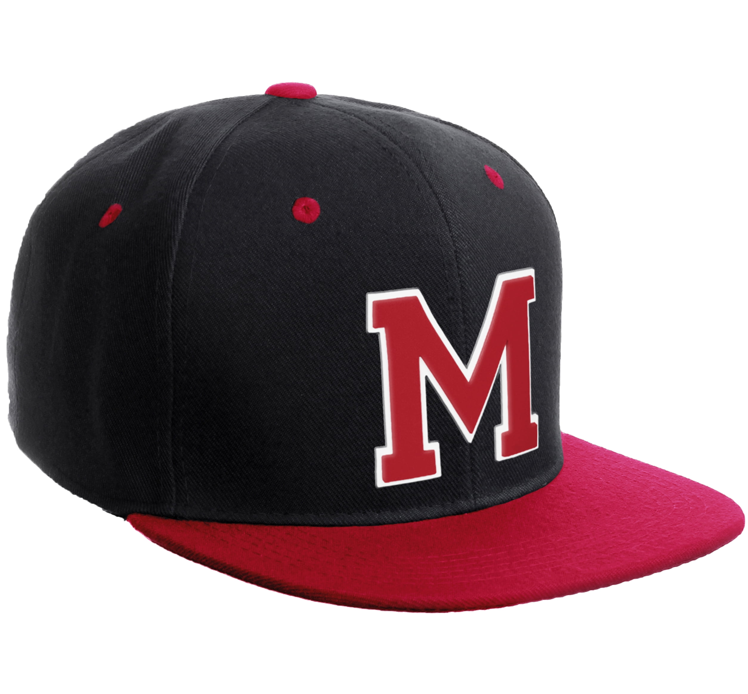 Daxton Classic Snapback Hat Custom A to Z Initial Varsity Letters ...