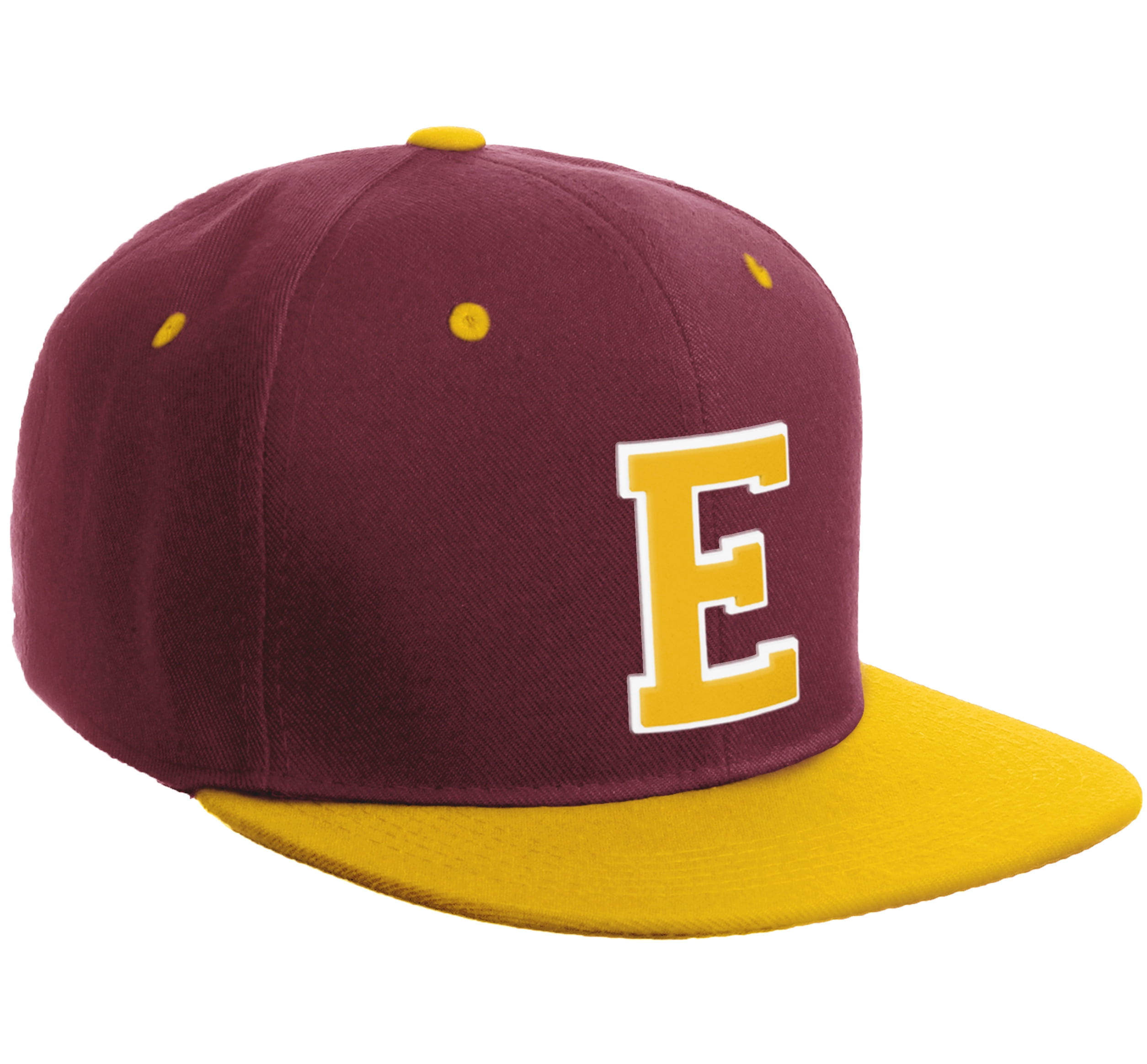 Daxton Classic Snapback Hat Custom A to Z Initial Varsity Letters ...