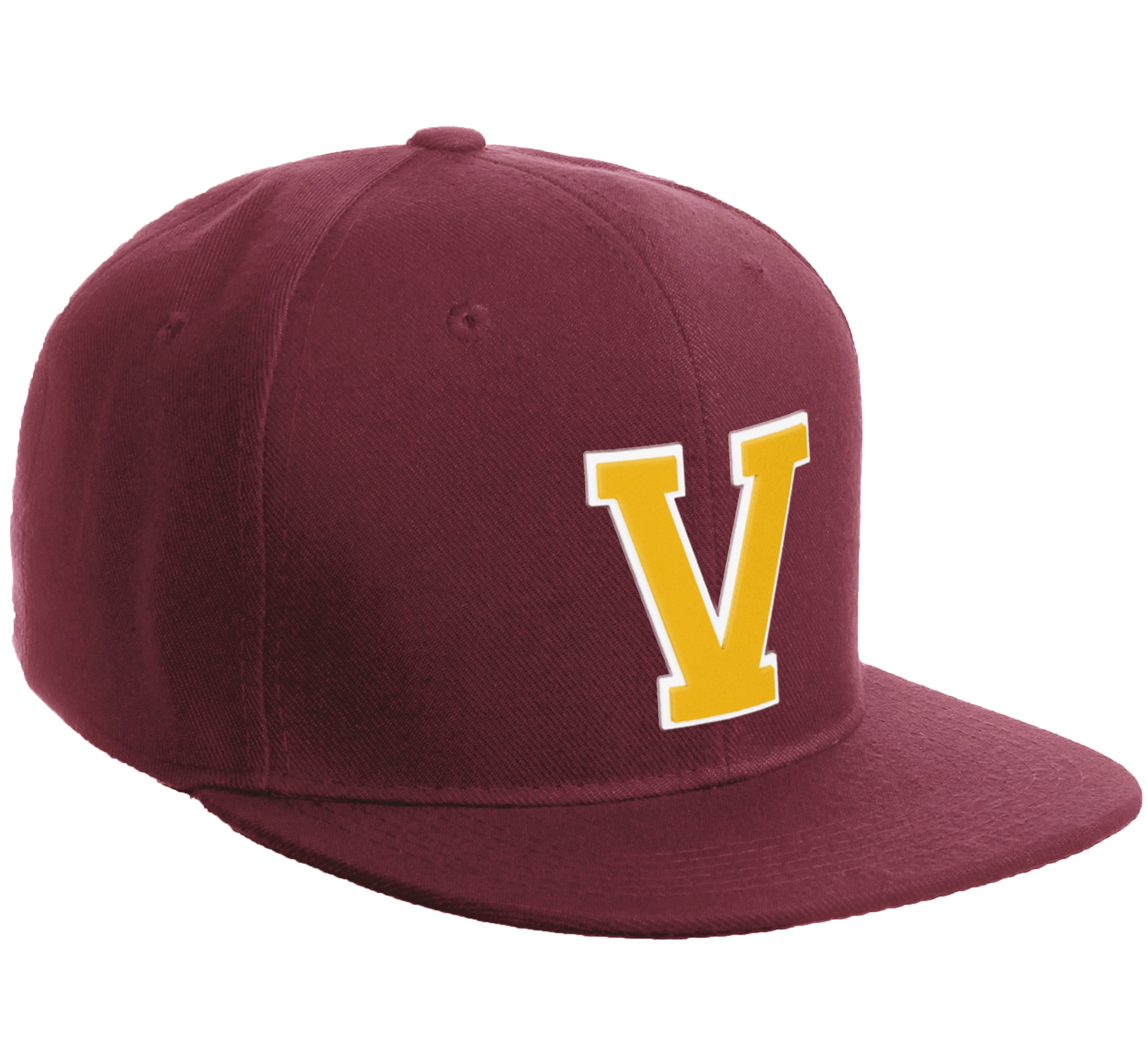 Daxton Classic Snapback Hat Custom A to Z Initial Varsity Letters ...