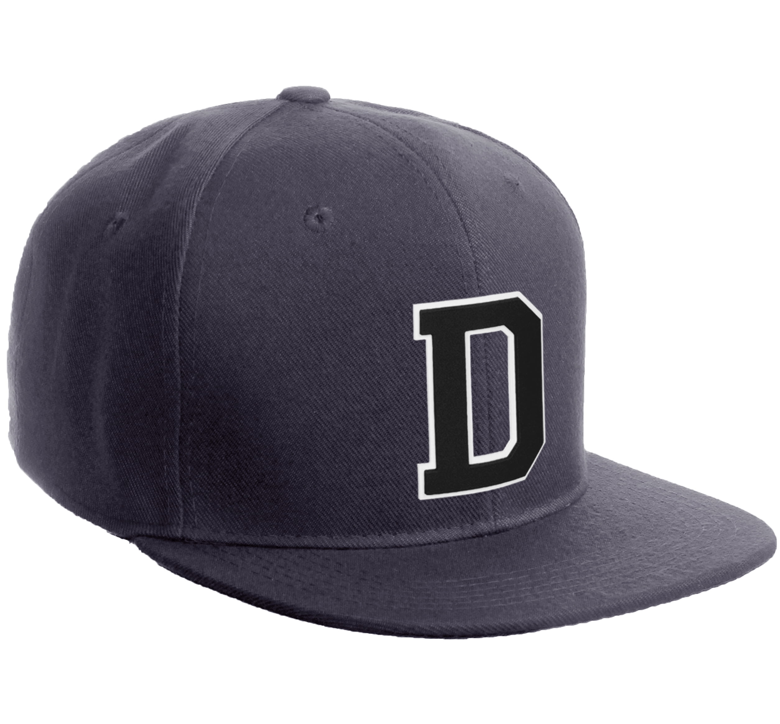 Daxton Classic Snapback Hat Custom A to Z Initial Varsity Letters ...