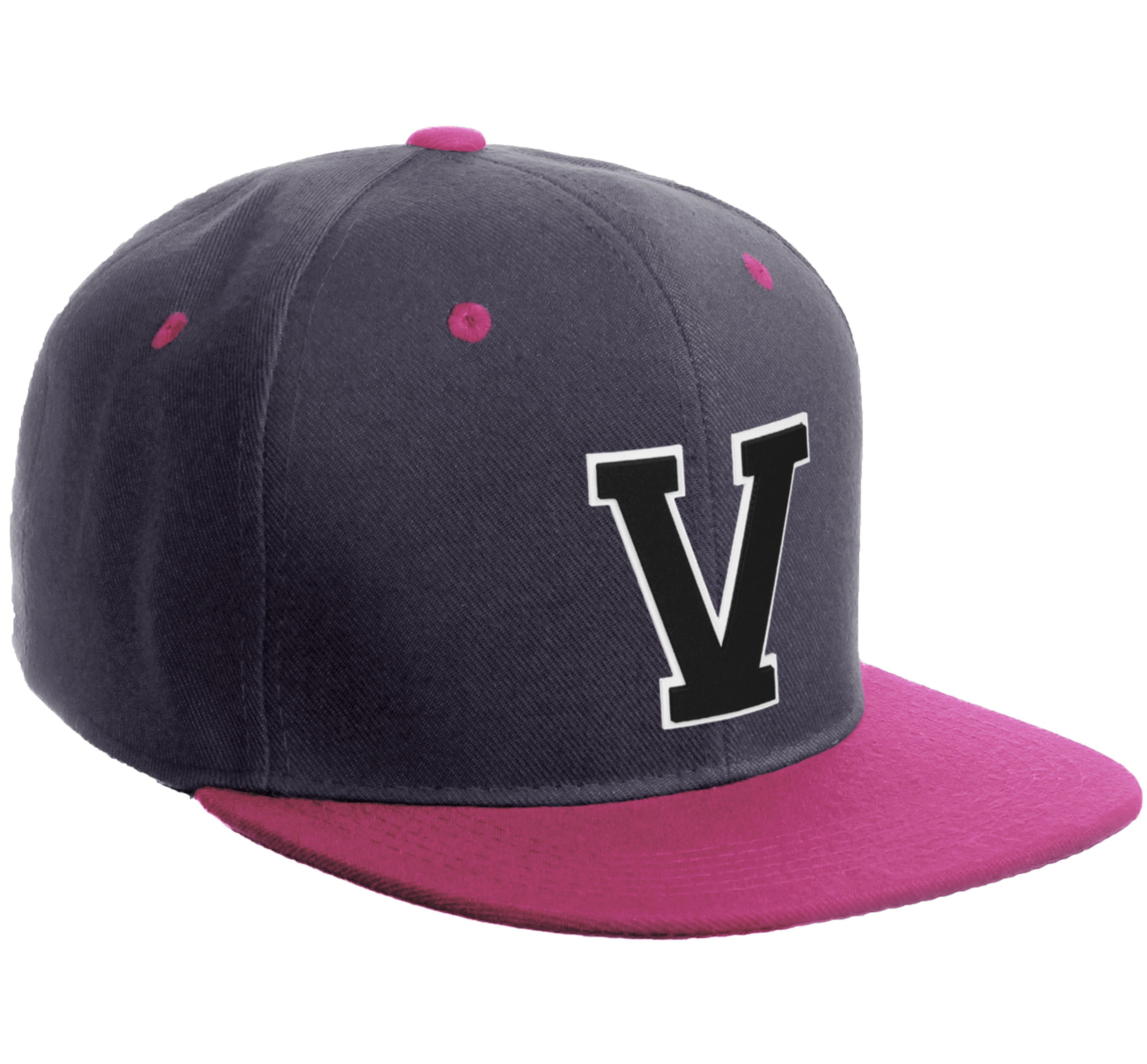 Daxton Classic Snapback Hat Custom A to Z Initial Varsity Letters ...