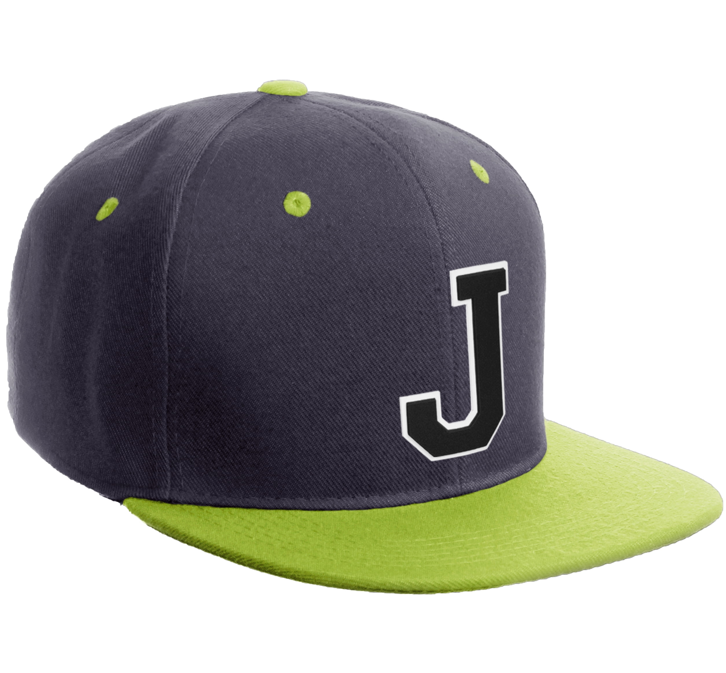 Daxton Classic Snapback Hat Custom A to Z Initial Varsity Letters ...