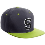 Daxton Classic Snapback Hat Custom A to Z Initial Varsity Letters ...