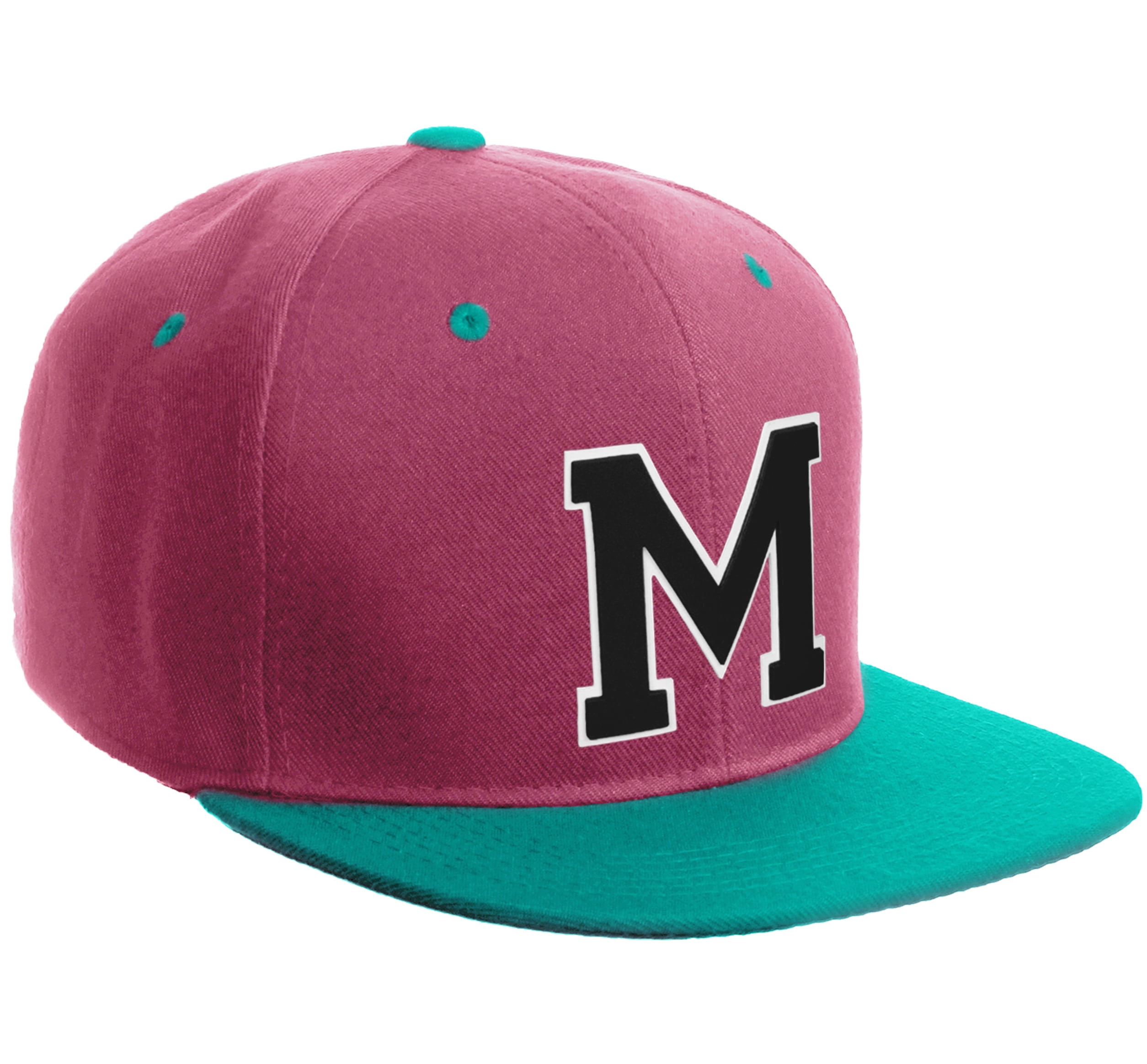 Daxton Classic Snapback Hat Custom A to Z Initial Varsity Letters, Hot ...