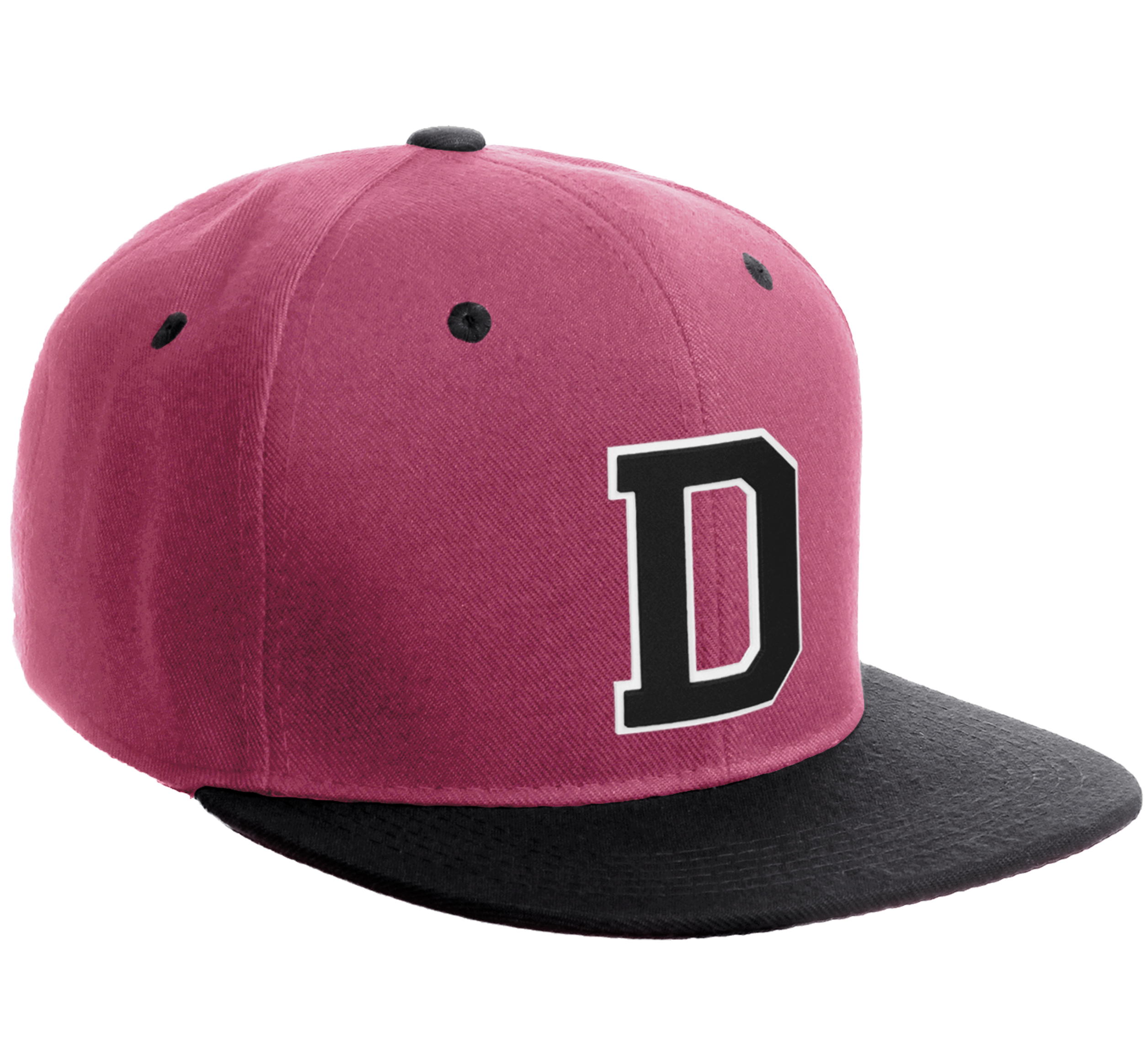 Daxton Classic Snapback Hat Custom A to Z Initial Varsity Letters, Hot ...