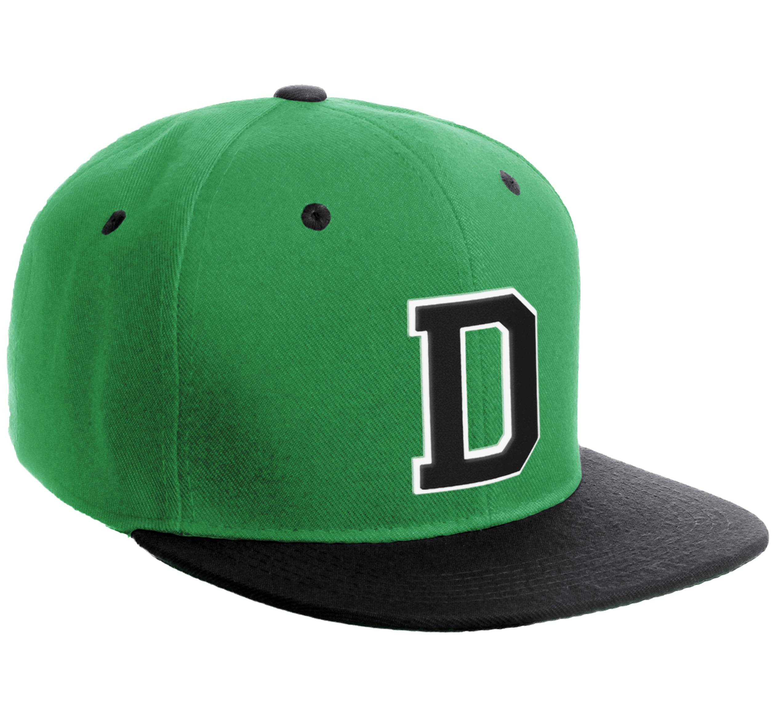 Daxton Classic Snapback Hat Custom A to Z Initial Varsity Letters ...