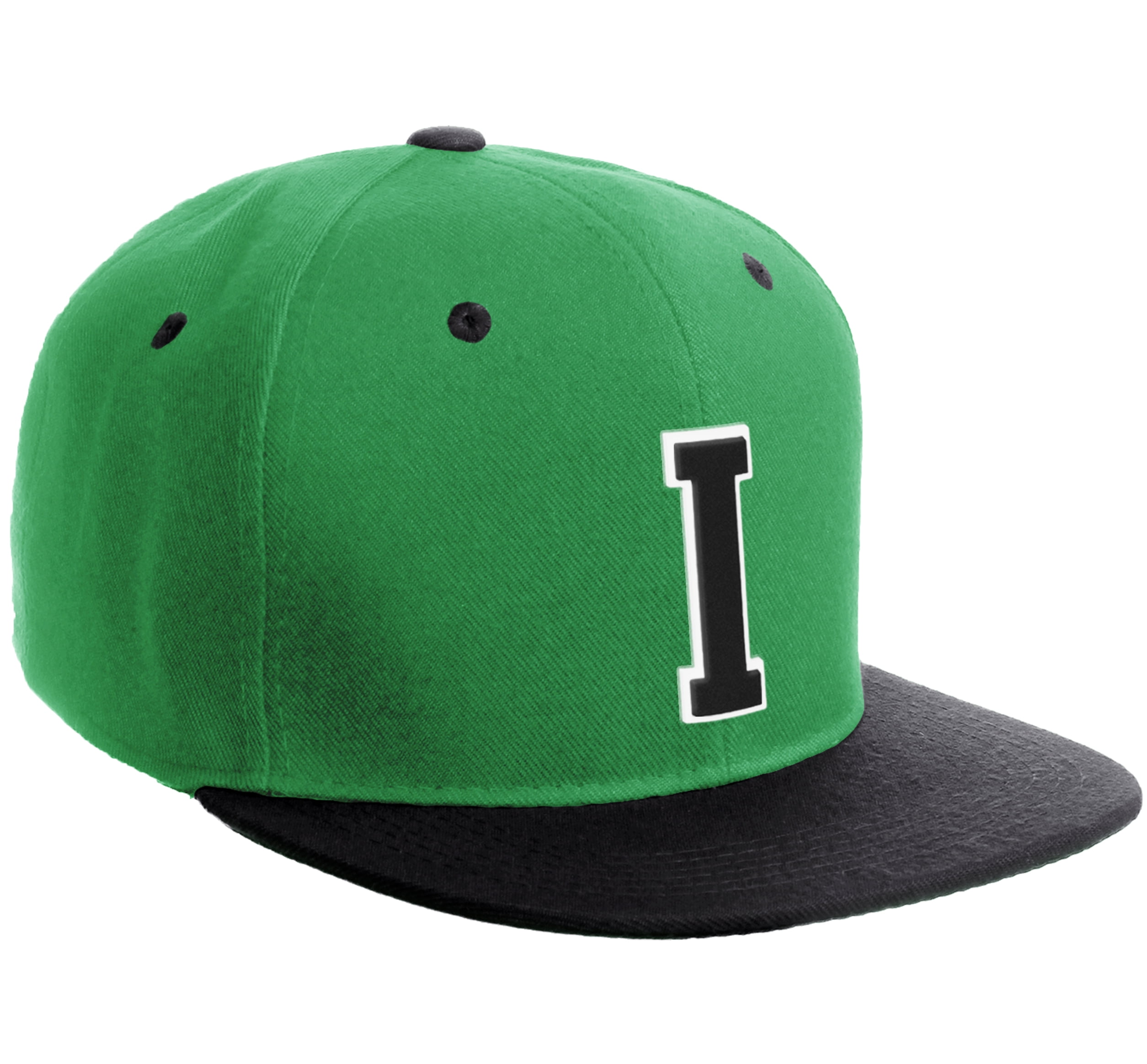 Daxton Classic Snapback Hat Custom A to Z Initial Varsity Letters ...