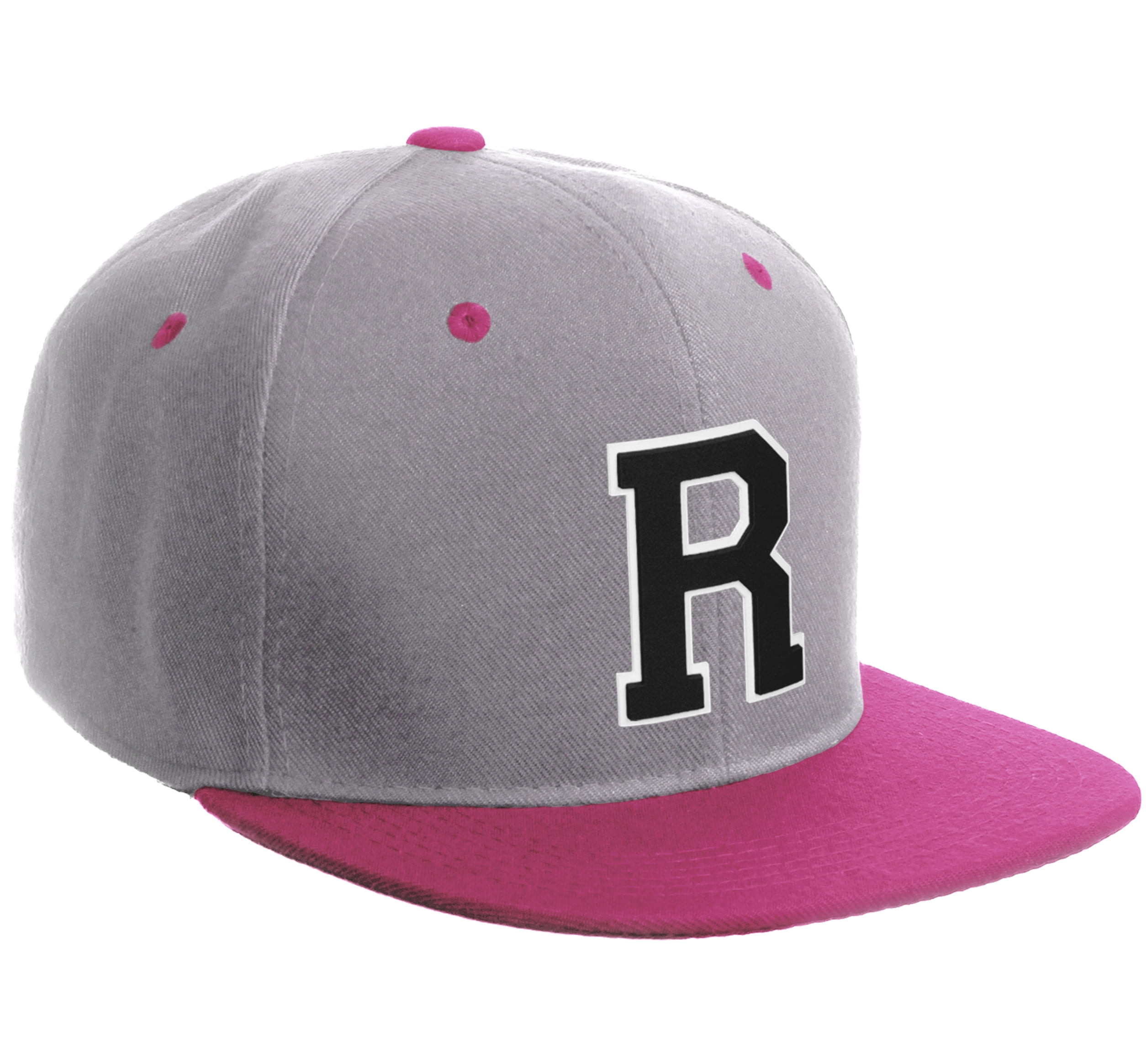 Daxton Classic Snapback Hat Custom A to Z Initial Varsity Letters ...