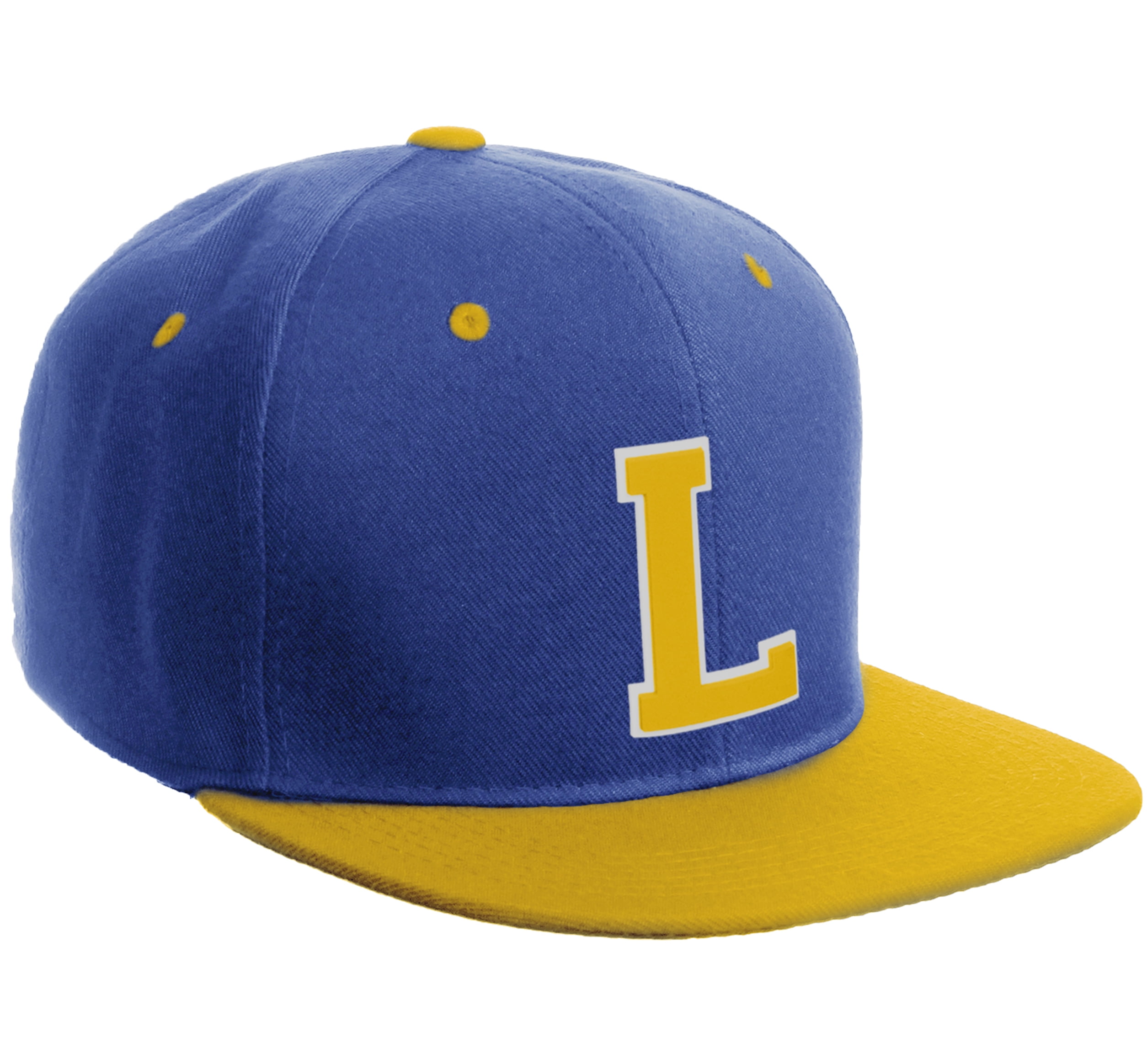 Daxton Classic Snapback Hat Custom A to Z Initial Varsity Letters ...