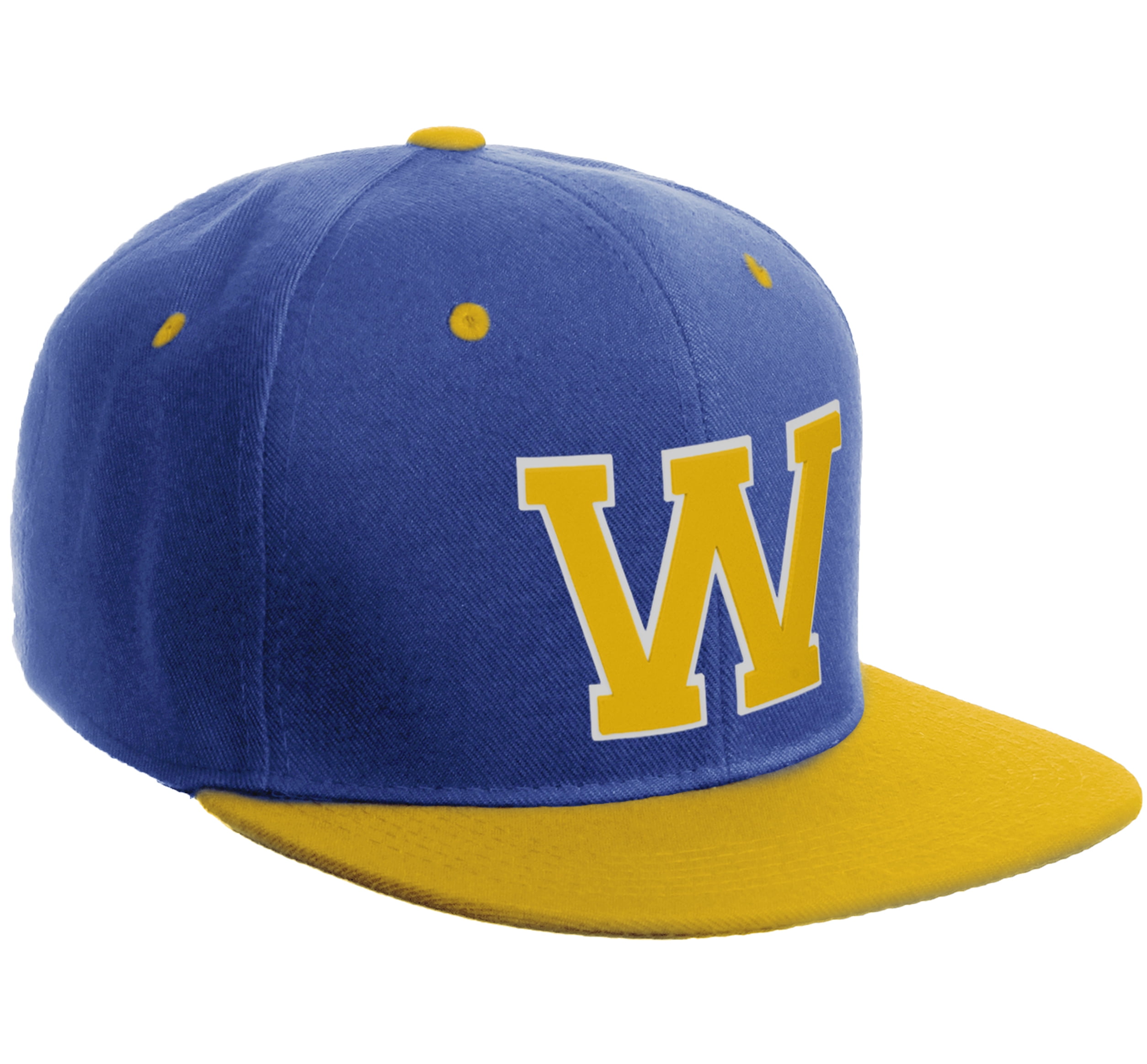 Daxton Classic Snapback Hat Custom A to Z Initial Varsity Letters ...