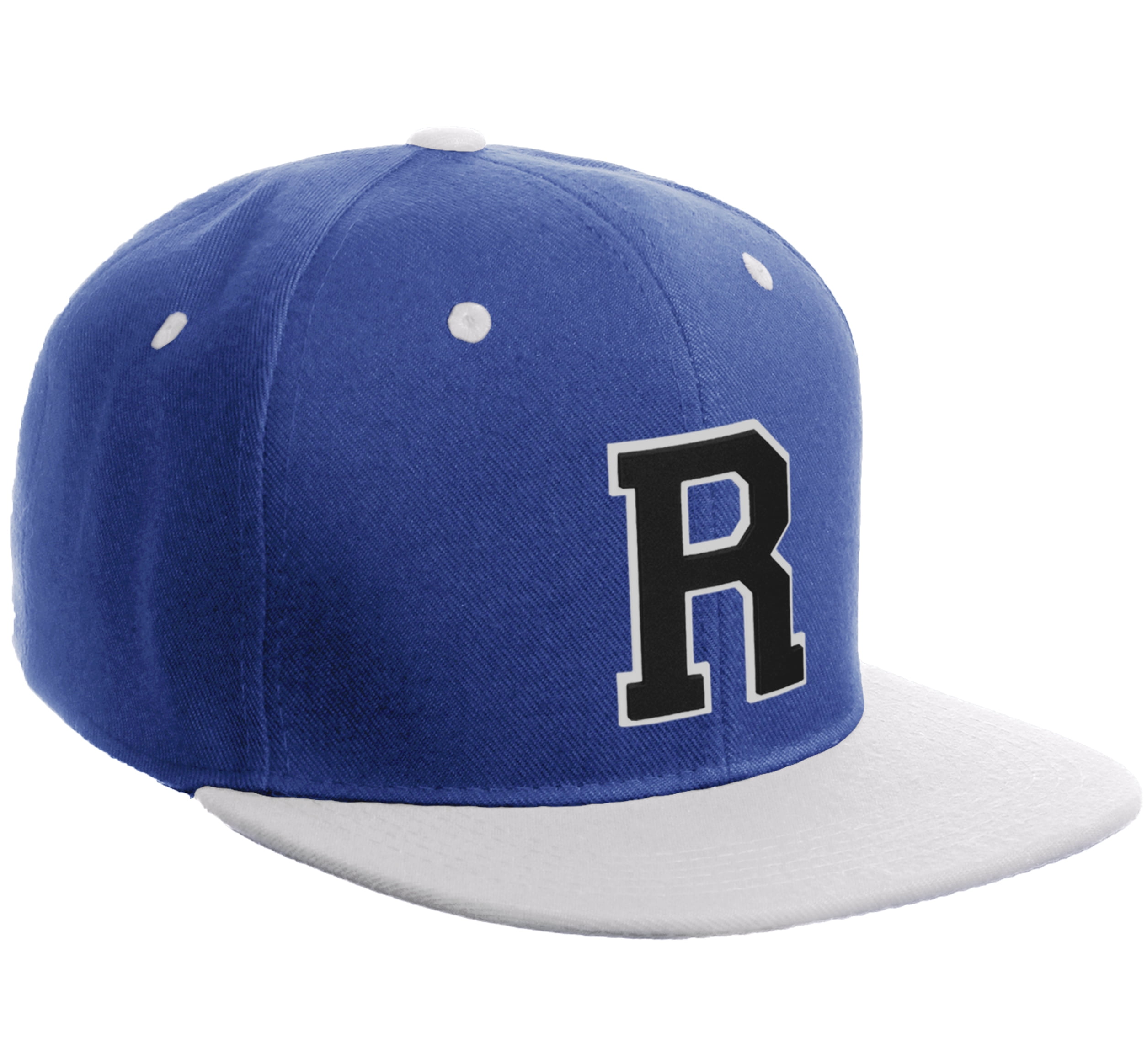 Daxton Classic Snapback Hat Custom A to Z Initial Varsity Letters ...
