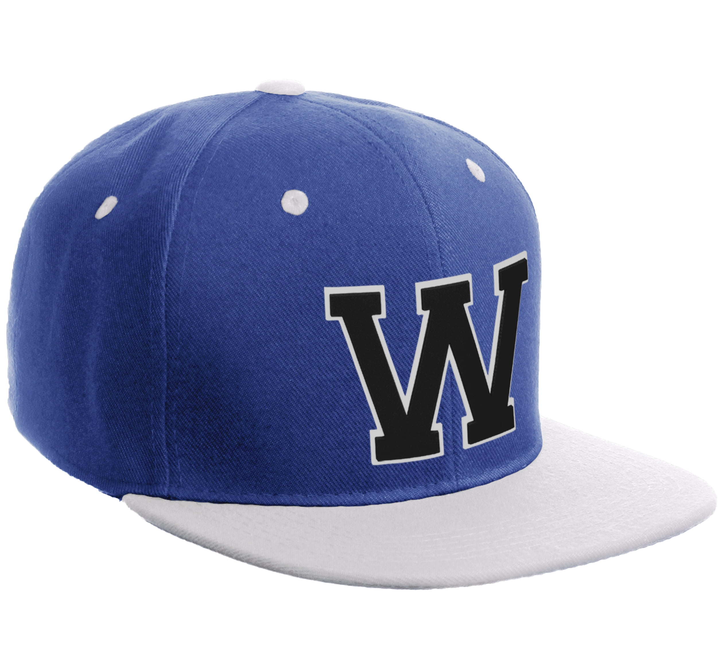 Daxton Classic Snapback Hat Custom A to Z Initial Varsity Letters ...