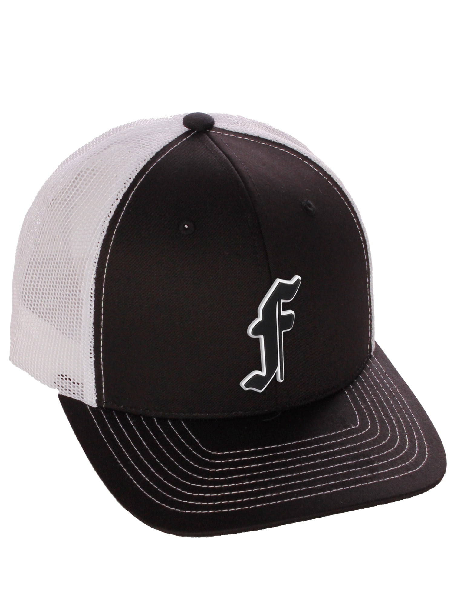 Daxton Classsic Baseball Trucker Hat Old English A to Z Letters Numbers ...