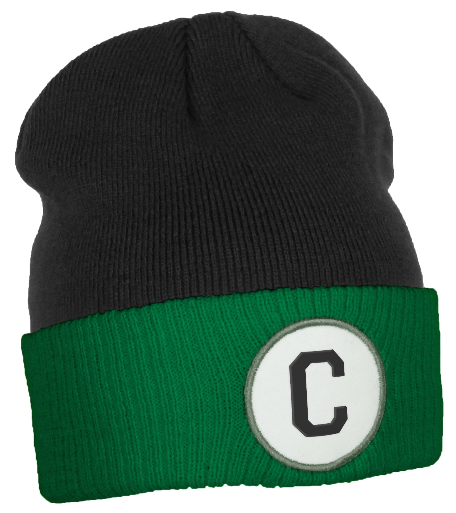 Daxton Custom A to Z Initial Letters Cuff Hat Beanie Warm Knit Skull ...