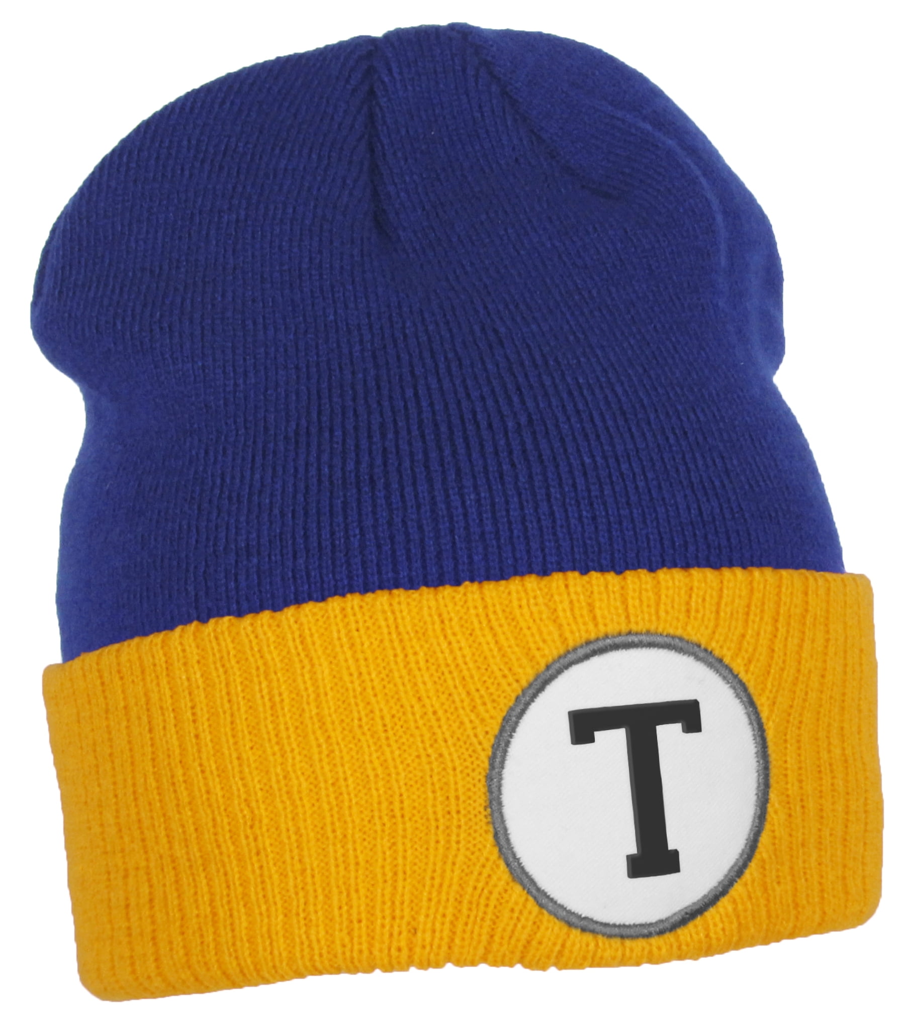 Daxton Custom A to Z Initial Letters Cuff Hat Beanie Warm Knit Skull ...