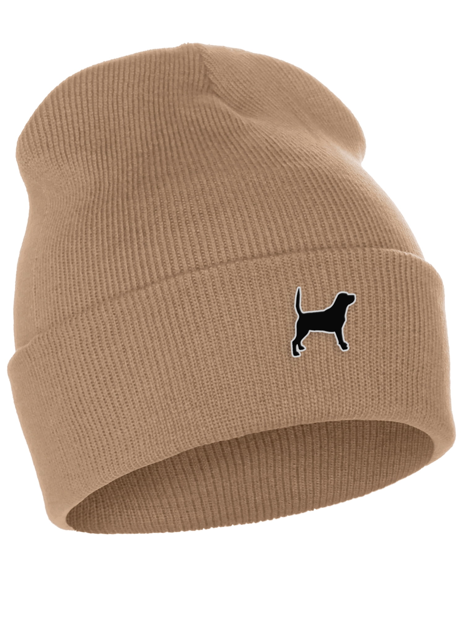 Daxton Dog Breeds Cuffed Beanie Winter Knit Hat Skully Cap, Beagle Dog ...
