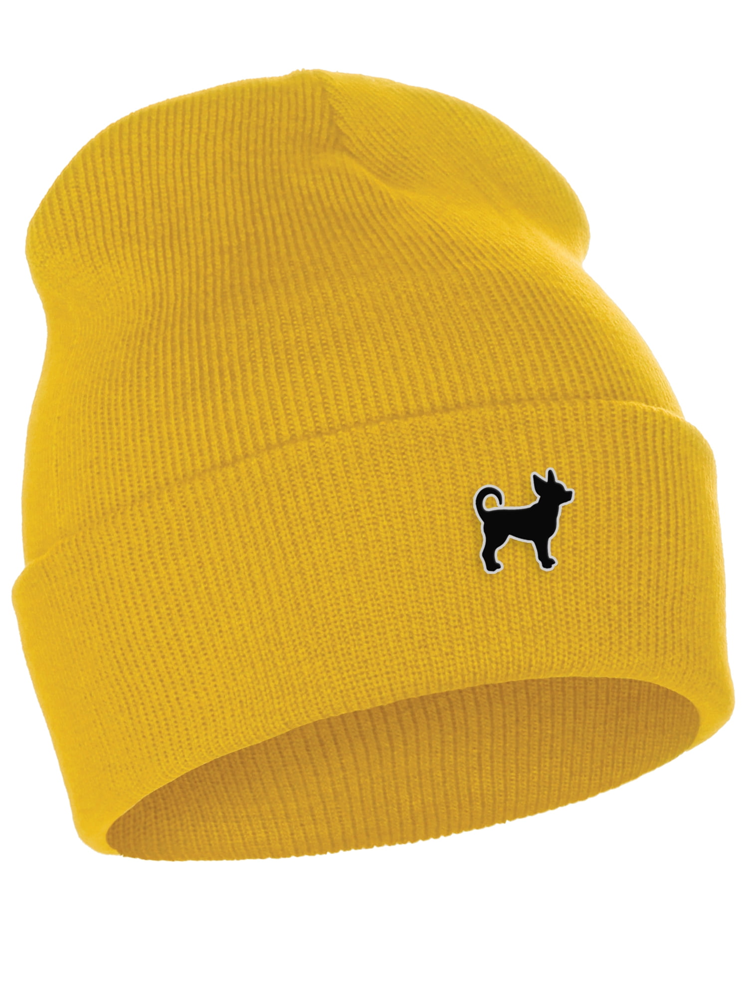 Daxton Dog Breeds Cuffed Beanie Winter Knit Hat Skully Cap, Chihuahua ...