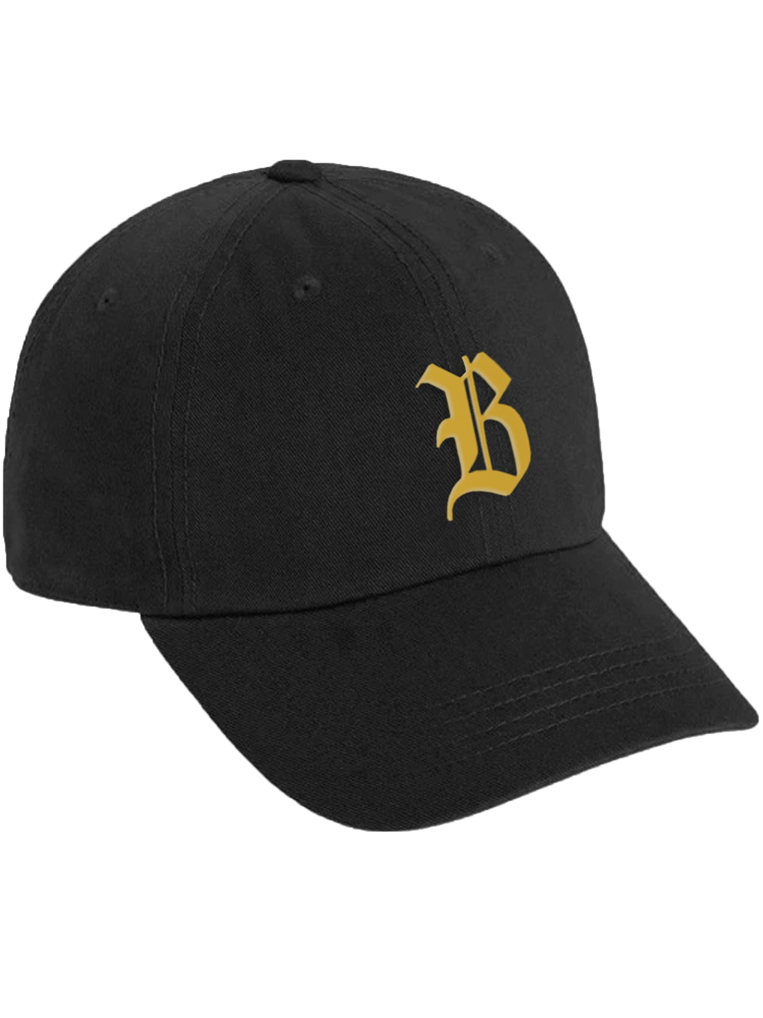 Daxton Low Profile Adjustable Baseball Dad Hat Cap Old English Font ...