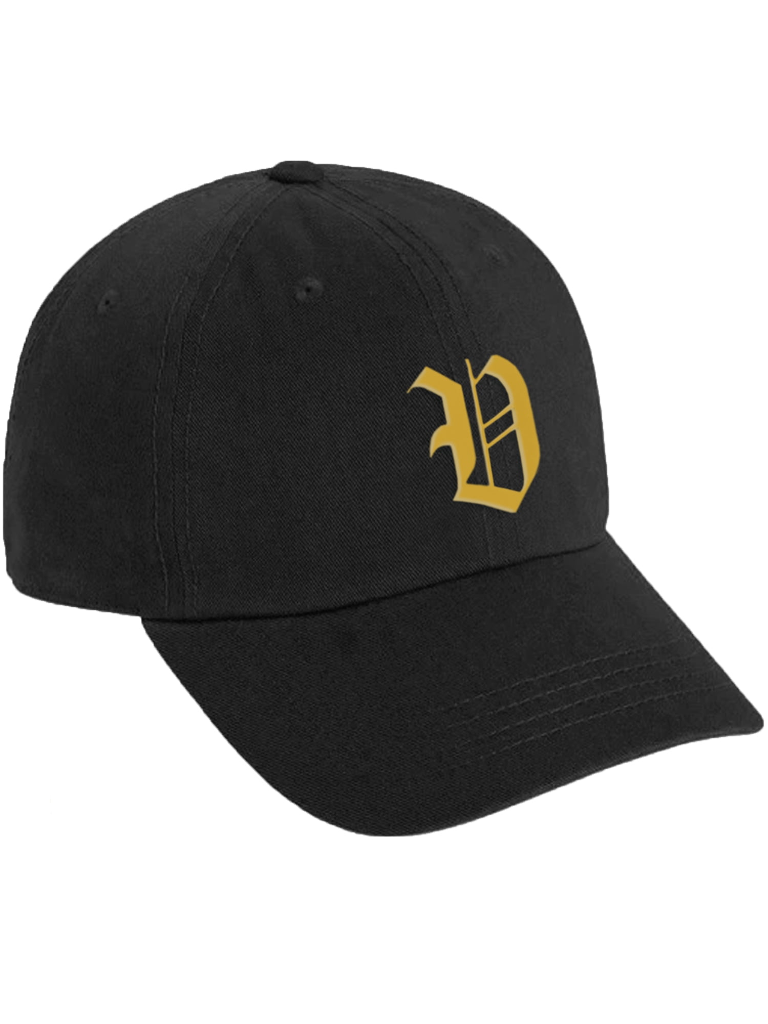 Daxton Low Profile Adjustable Baseball Dad Hat Cap Old English Font ...