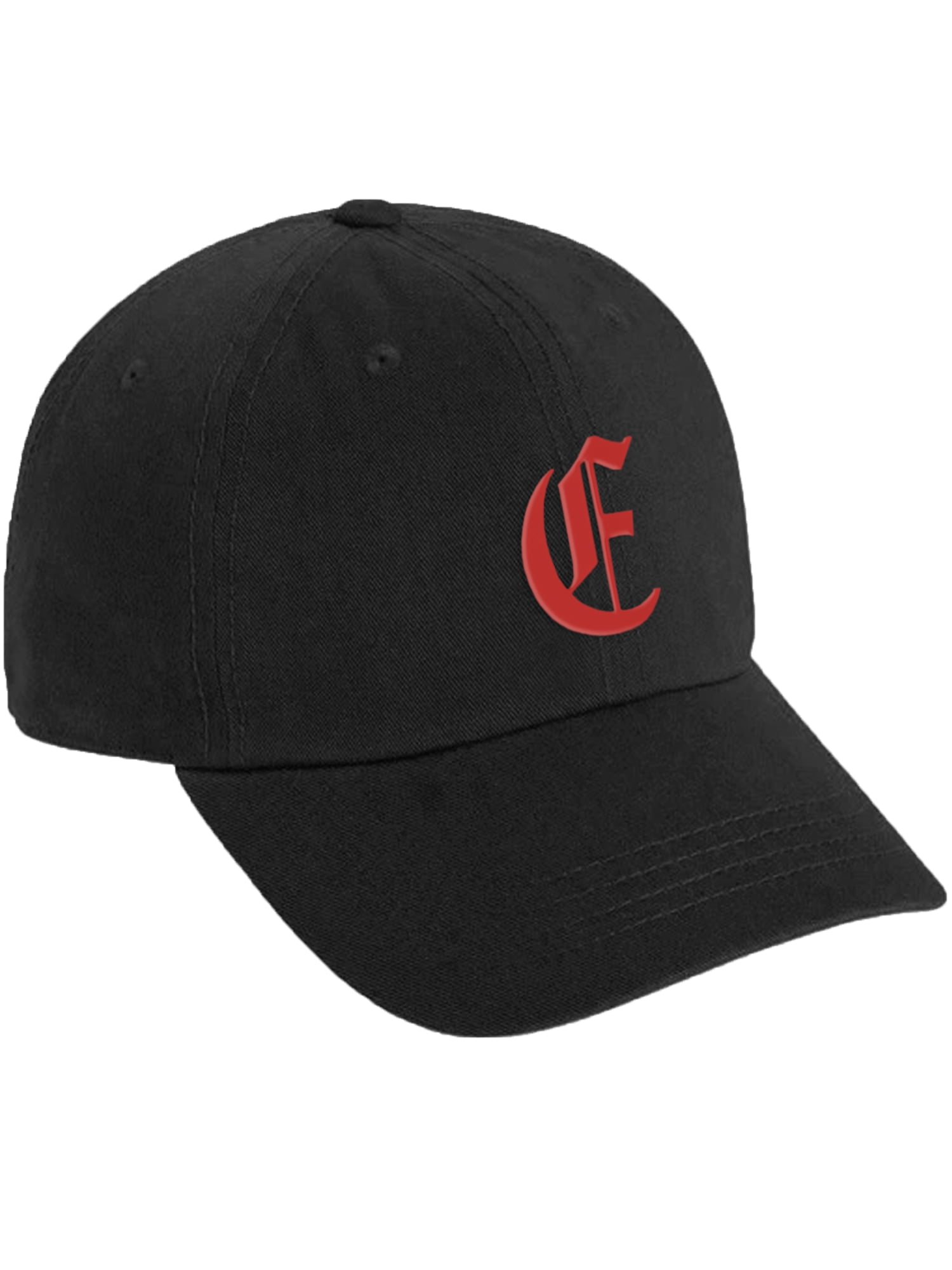 Daxton Low Profile Adjustable Baseball Dad Hat Cap Old English Font ...