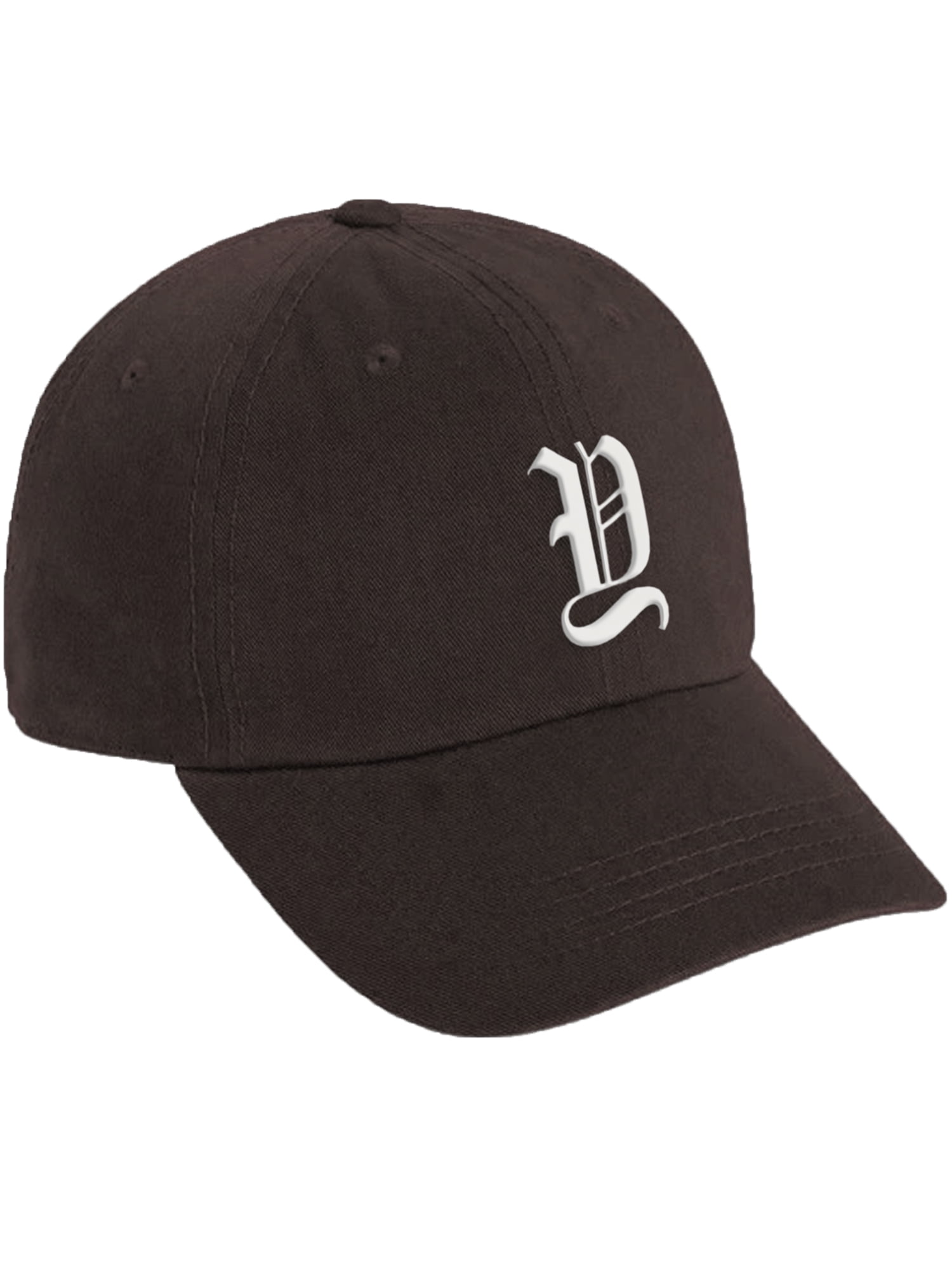 Daxton Low Profile Adjustable Baseball Dad Hat Cap Old English Font ...